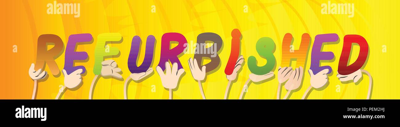 Diverse hands holding letters of the alphabet created the word ...