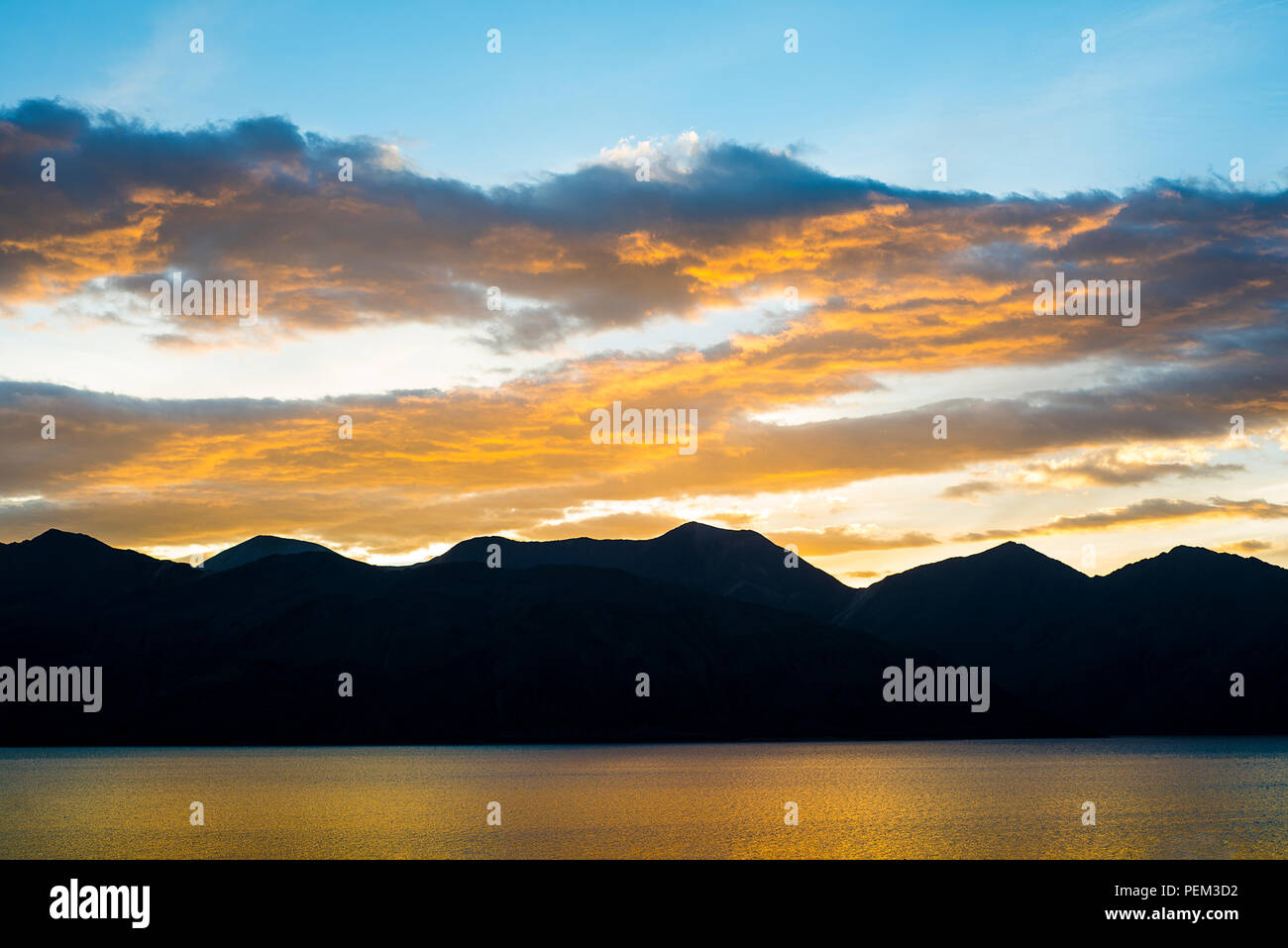 The Golden Sunrise Stock Photo - Alamy