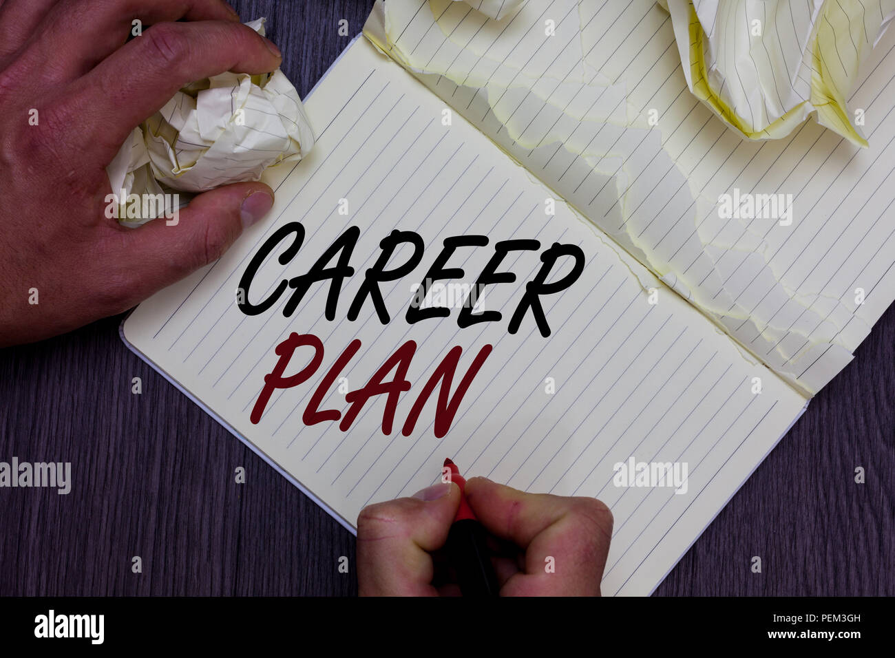 Word writing text Career Plan. Business concept for ongoing process ...