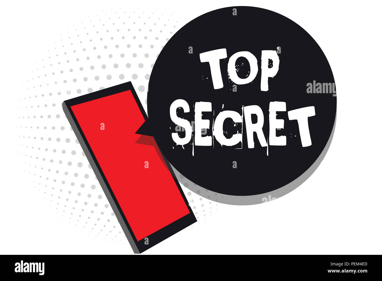 Word writing text Top Secret. Business concept for telling someone ...