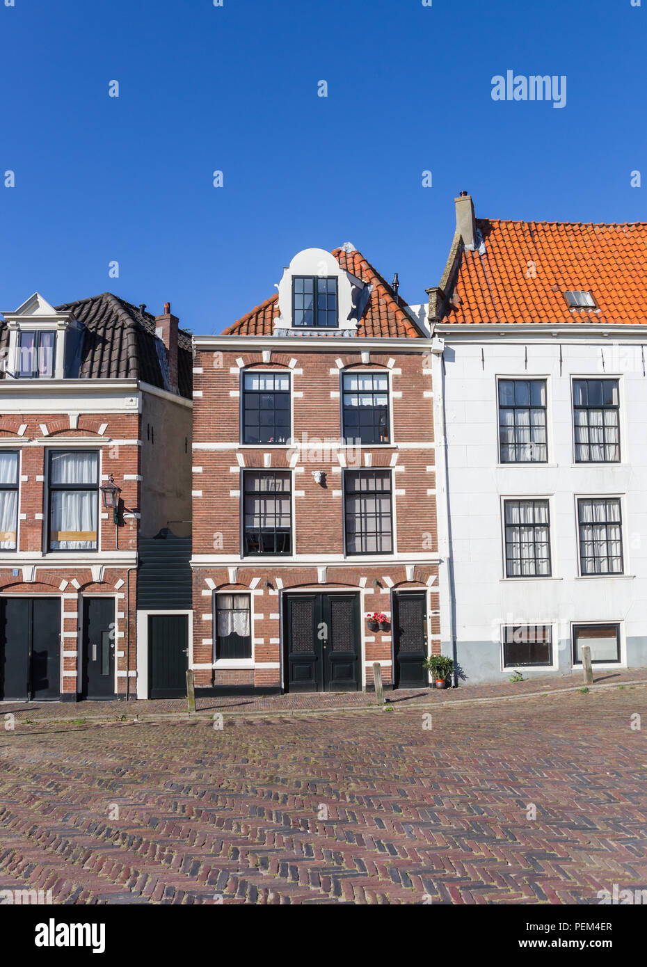 Typical dutch house in the cener of Haarlem, Netherlands Stock Photo ...