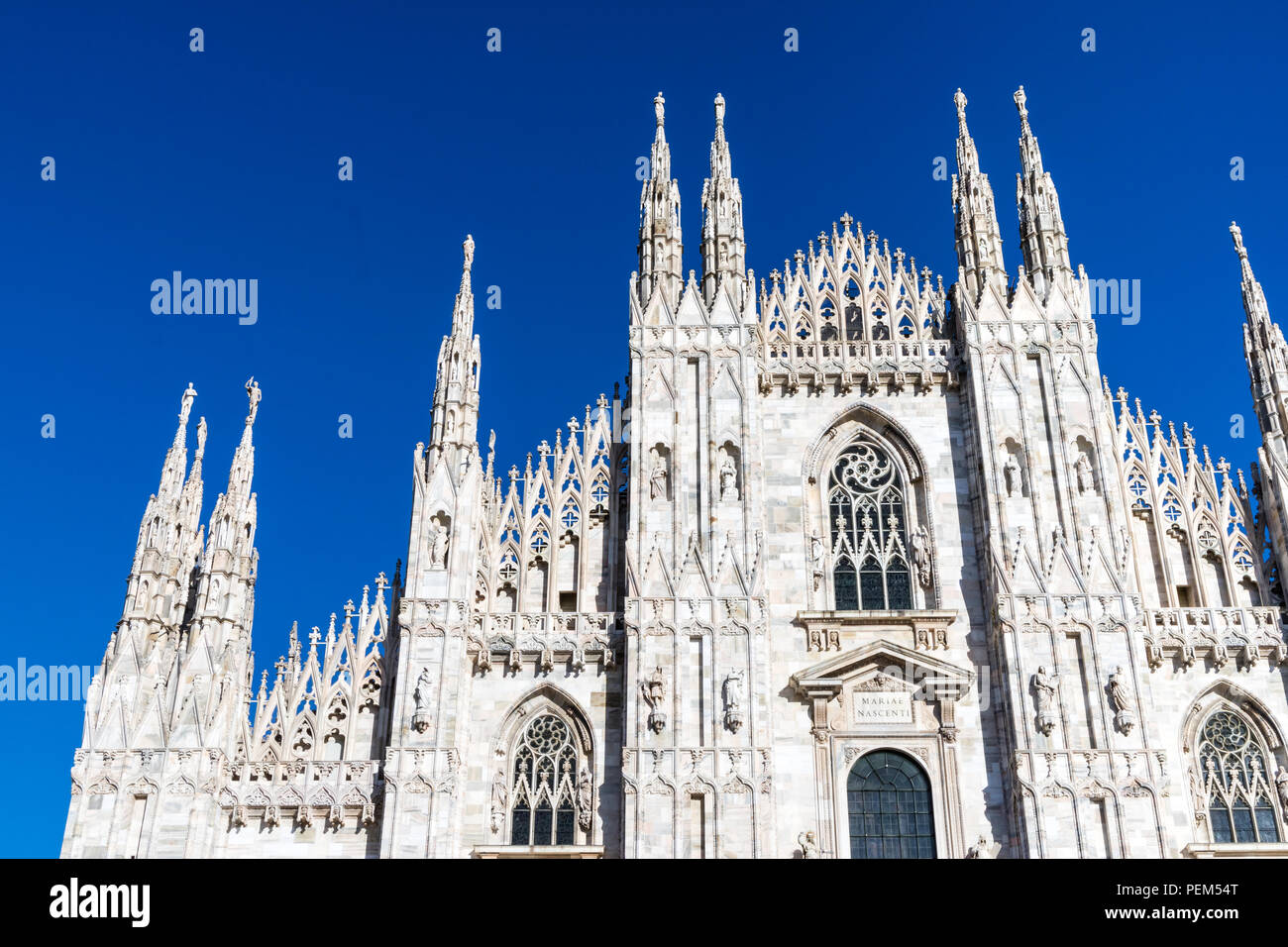 Beautiful Catholic Church Duomo Di Milano from Italy Stock Photo - Alamy