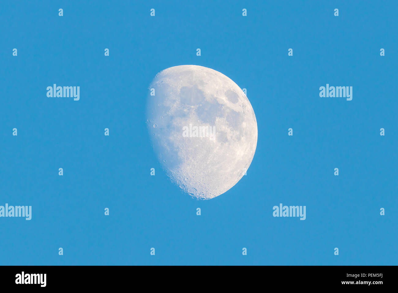 Moon from the Paris sky Stock Photo - Alamy