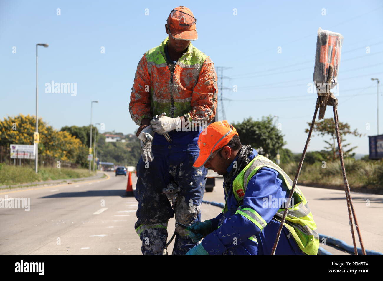 Blue coller workers hi-res stock photography and images - Alamy