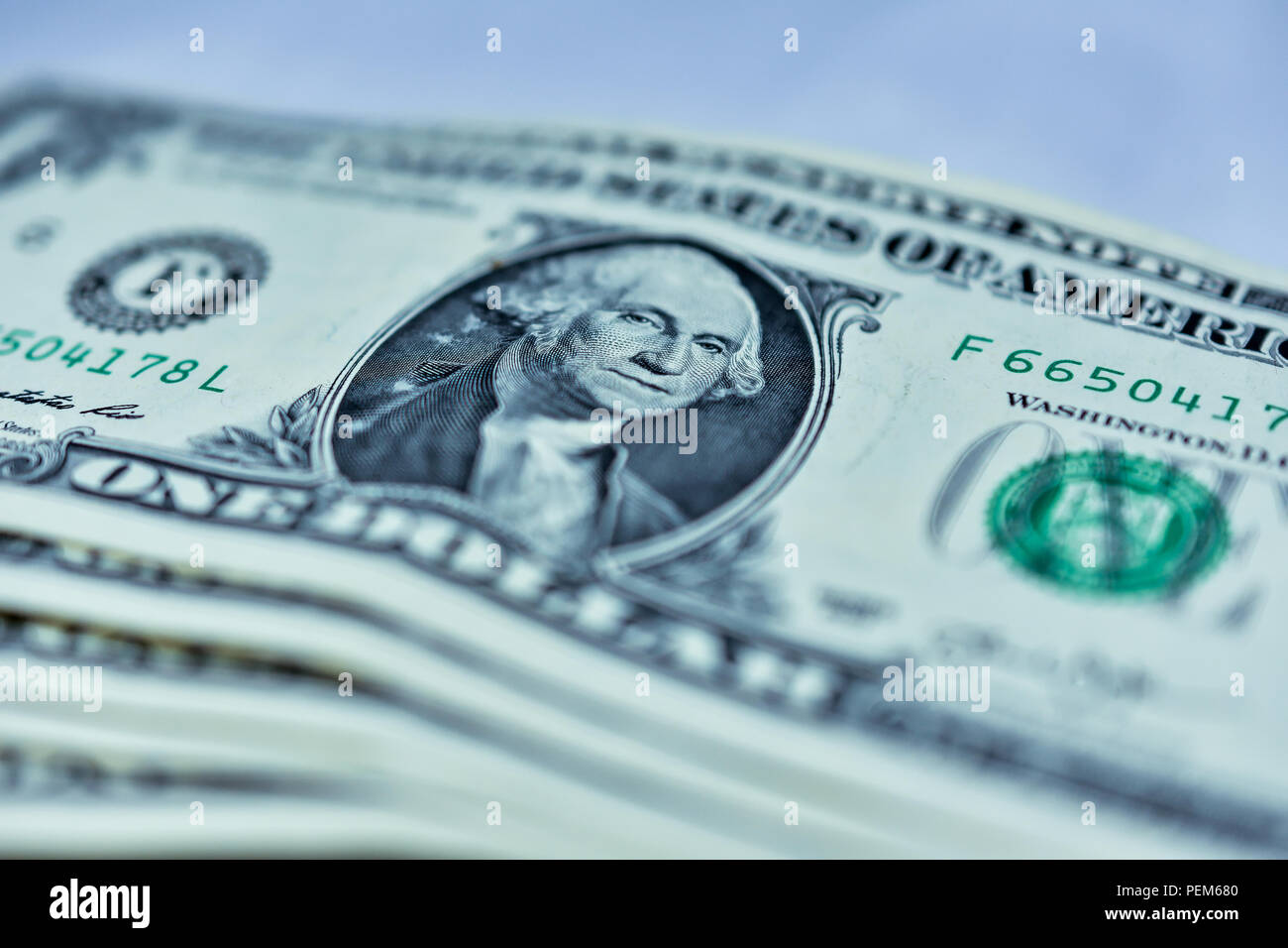Close up US dollar banknote money Stock Photo - Alamy