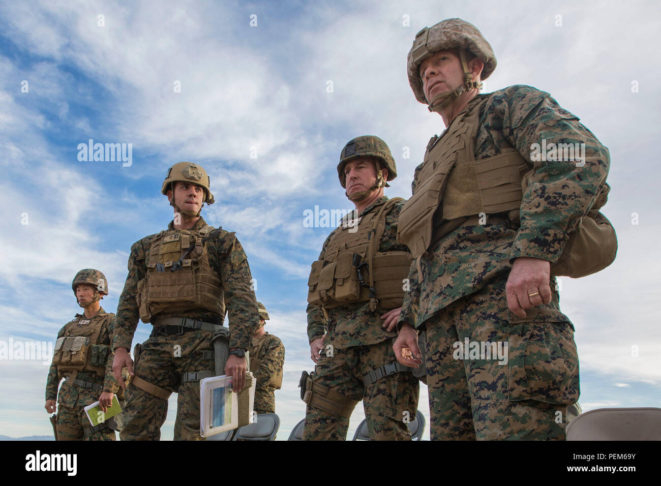 U.S. Marine Corps Lt. Gen. David Berger, 1st Marine Expedtionary Force ...
