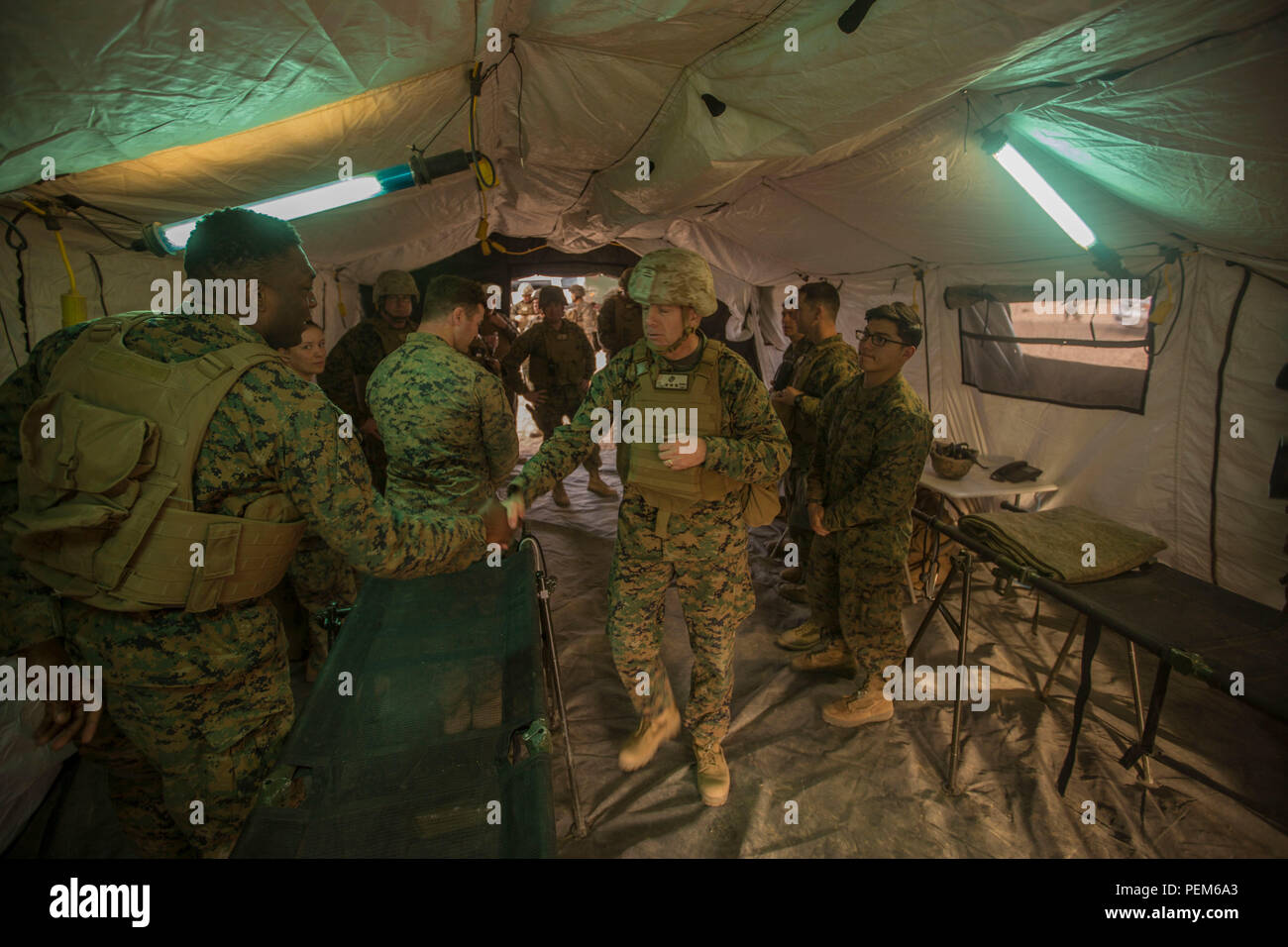 U.S. Marine Corps Lt. Gen. David Berger, 1st Marine Expeditionary Force ...