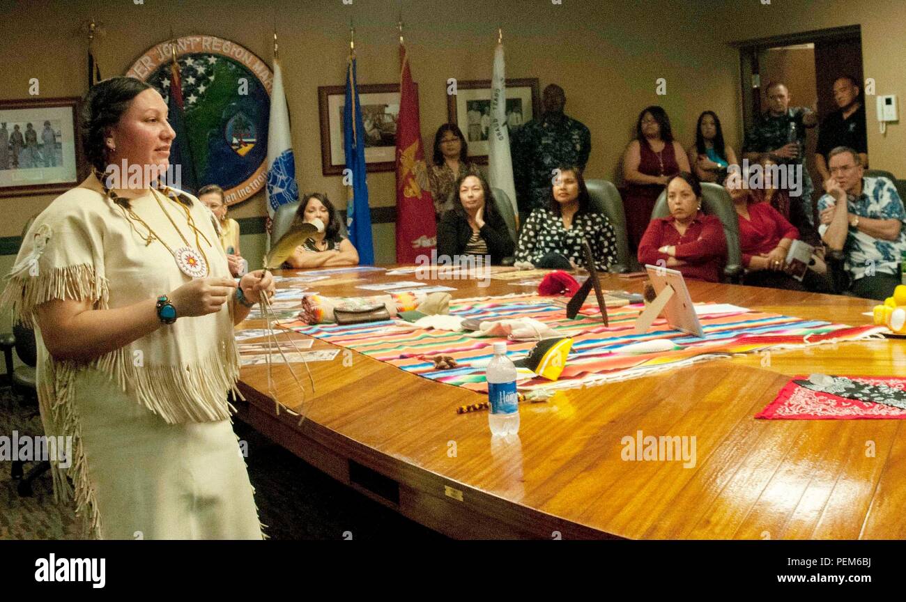151215-N-IE739-003 ASAN, Guam (Dec. 15, 2015) Crystal Gingras, an ...