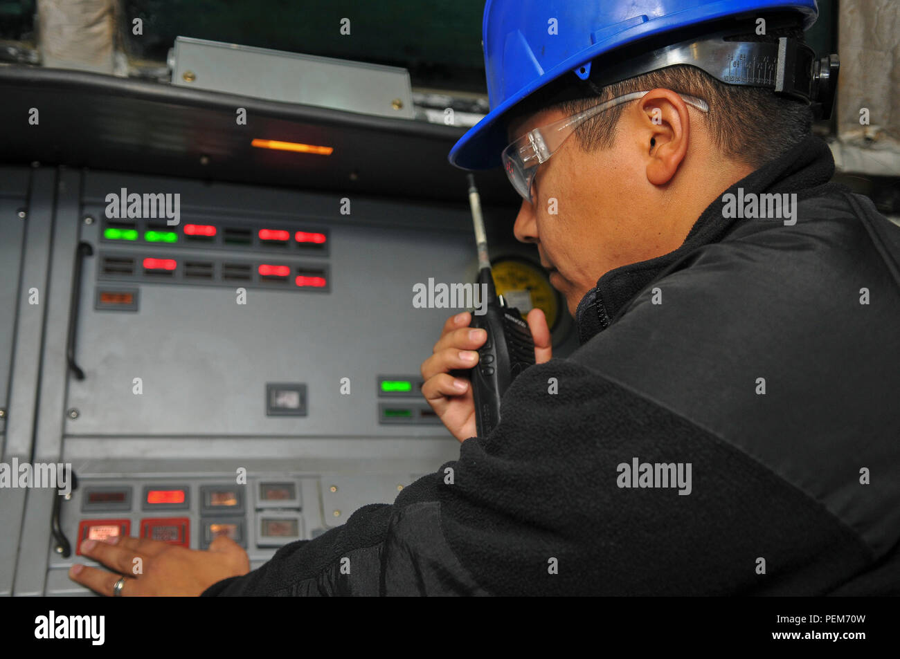 Integrated catapult control station hi-res stock photography and images ...