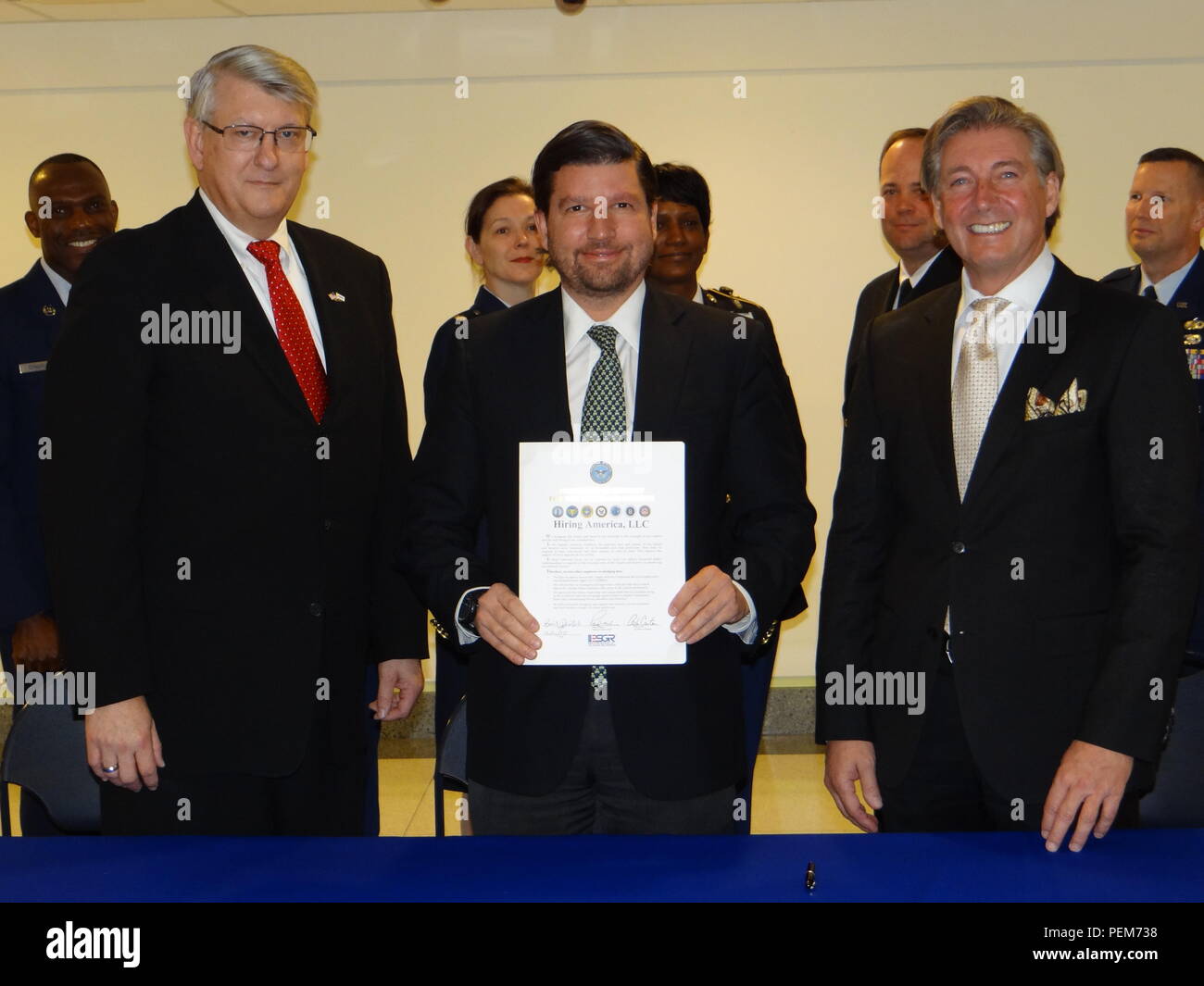 Employer Support of the Guard and Reserve (ESGR) conducted a Statement ...