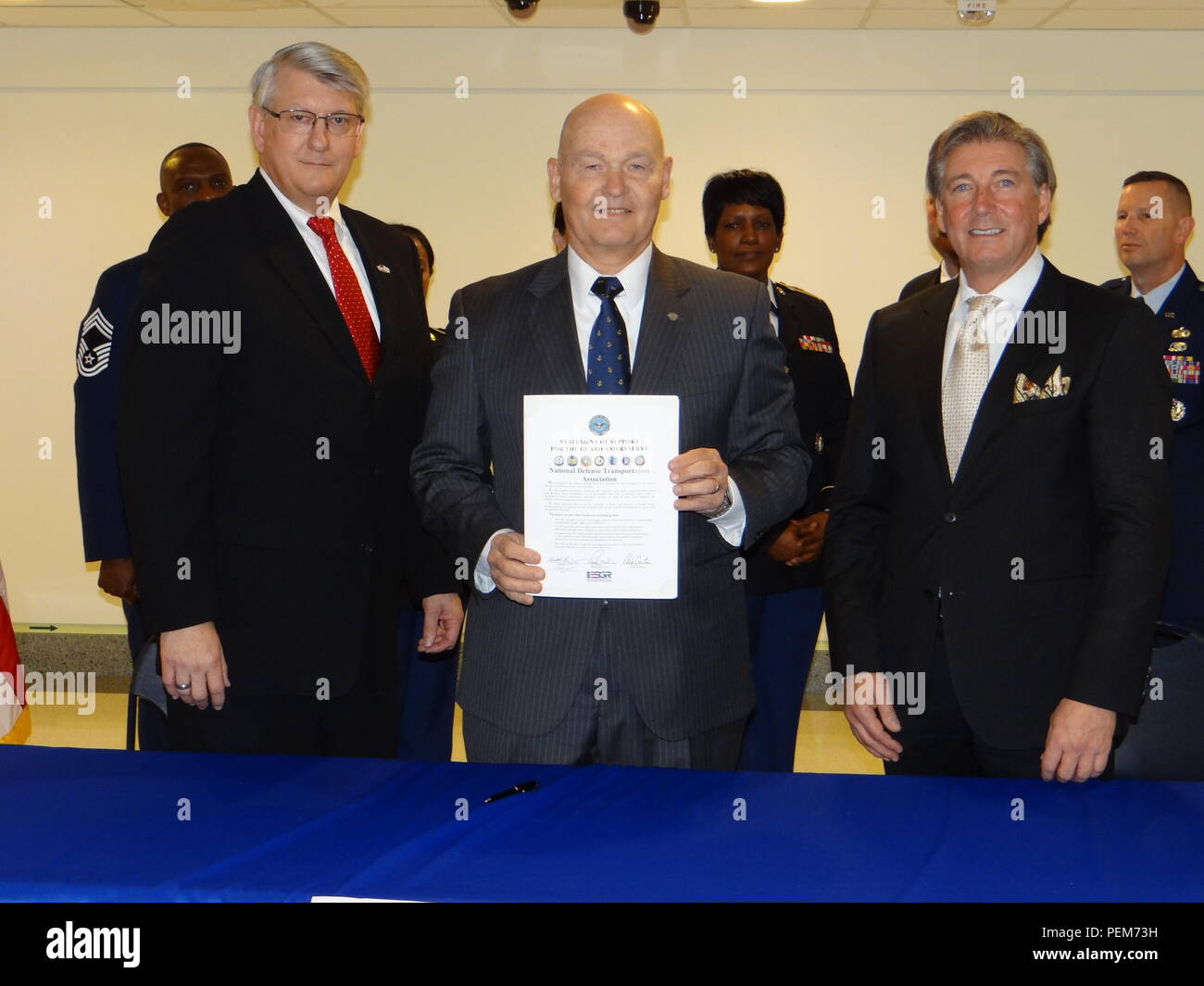 Employer Support of the Guard and Reserve (ESGR) conducted a Statement ...