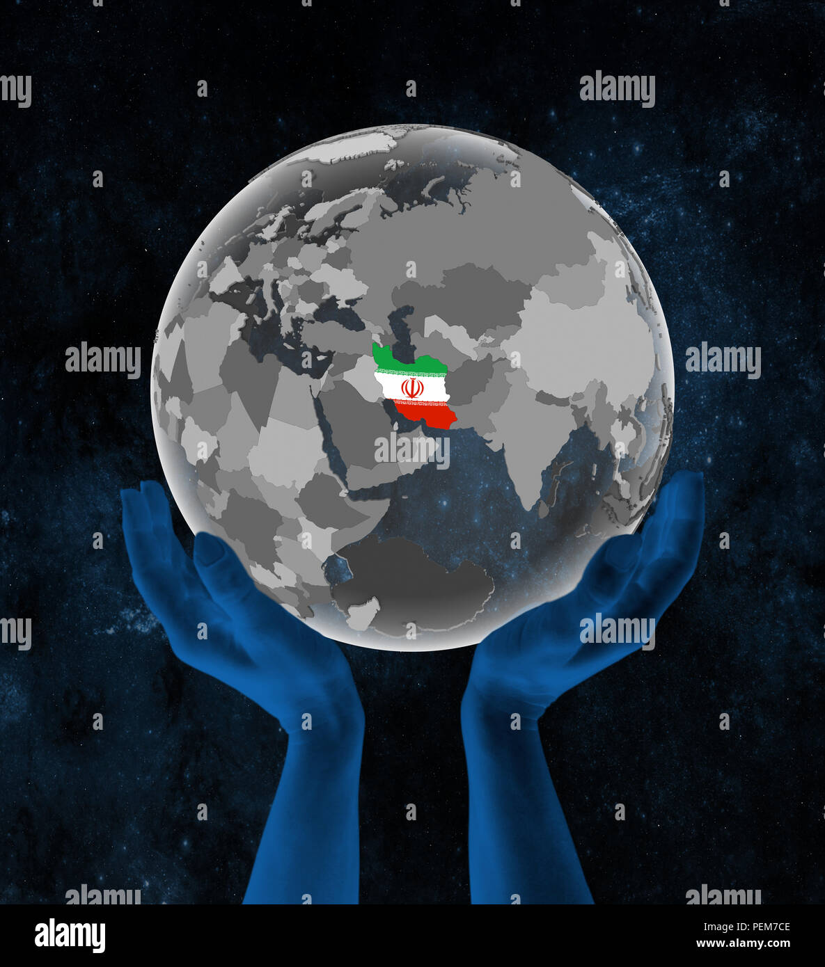 Map iran iranian flag illustration hi-res stock photography and images ...