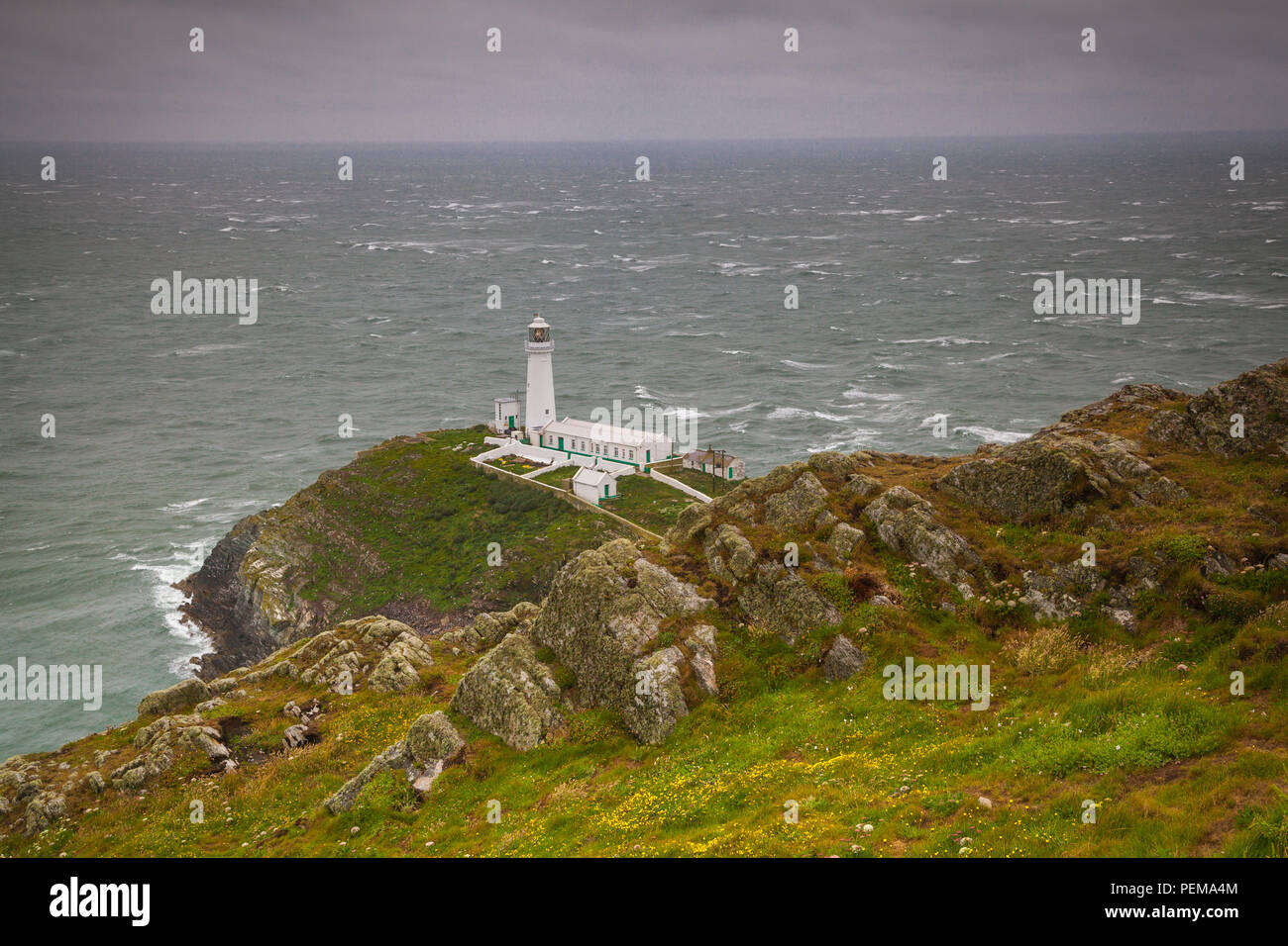Holyhead island north wales aerial hi-res stock photography and images ...