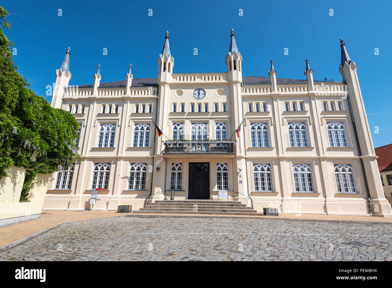 Town Hall, Bützow, Mecklenburg-Western Pomerania, Germany Stock Photo ...