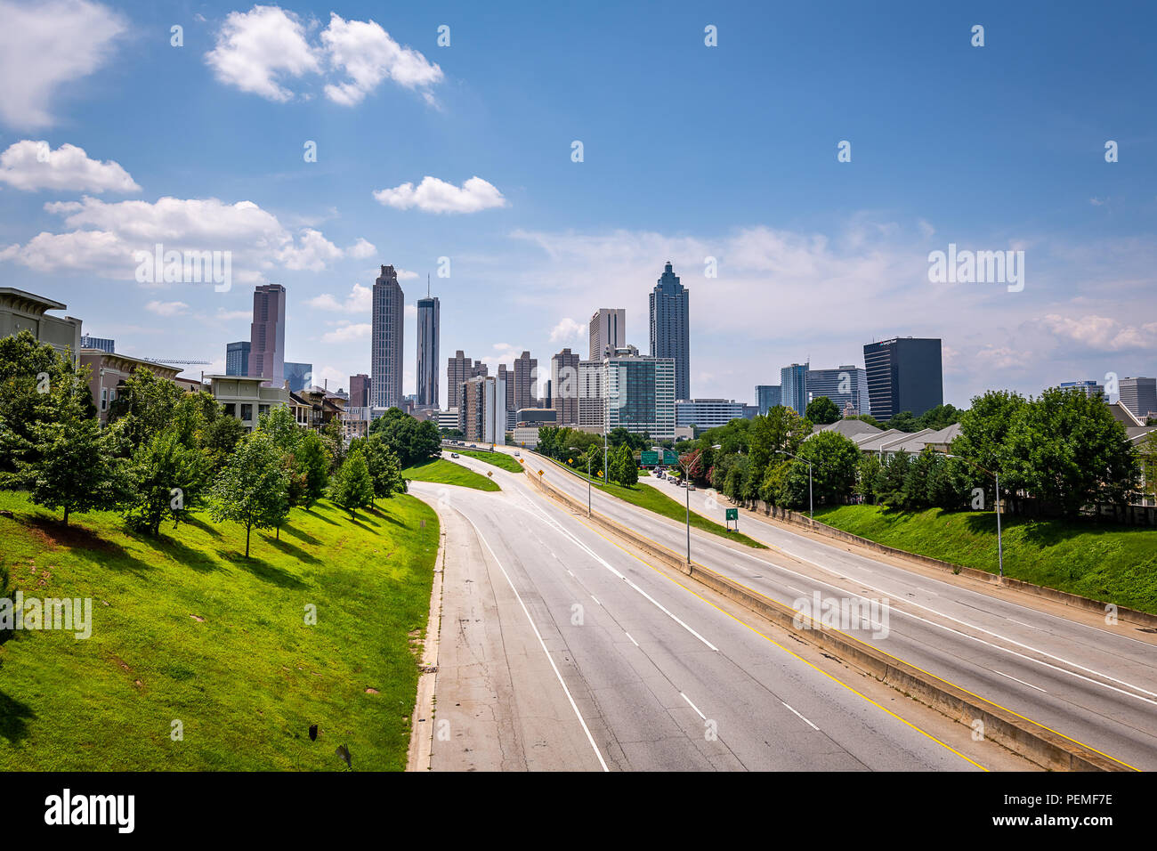 Jackson street bridge atlanta hi-res stock photography and images - Alamy