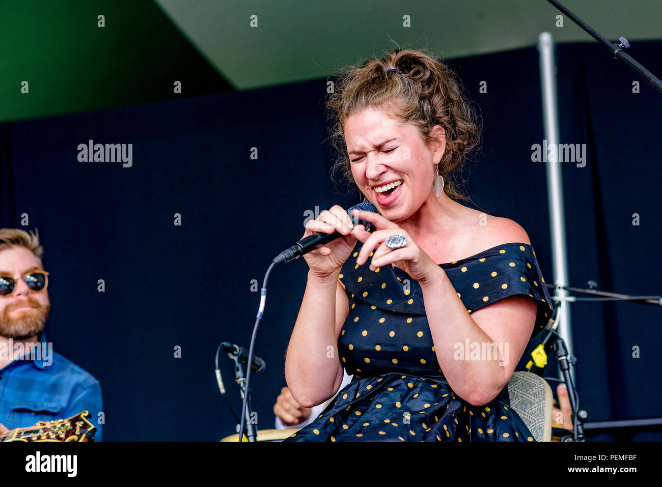 Singer songwriter Coco Love Alcorn at Canmore Folk Music Festival ...