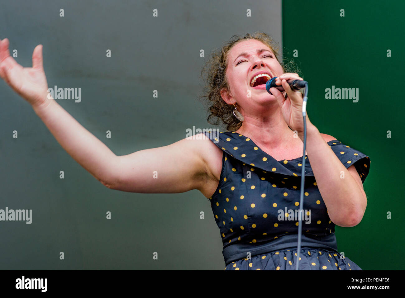 Singer songwriter Coco Love Alcorn at Canmore Folk Music Festival ...