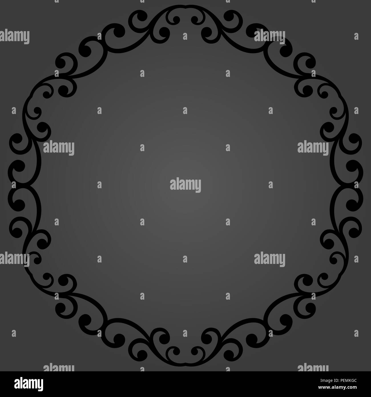 Mandala flower star in Black and White Stock Photos & Images - Alamy