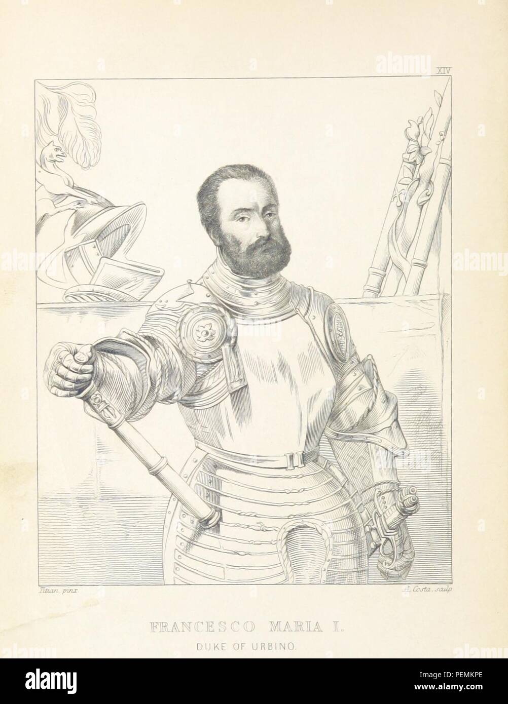 page 6 of 'Memoirs of the Dukes of Urbino, illustrating the arms, arts ...