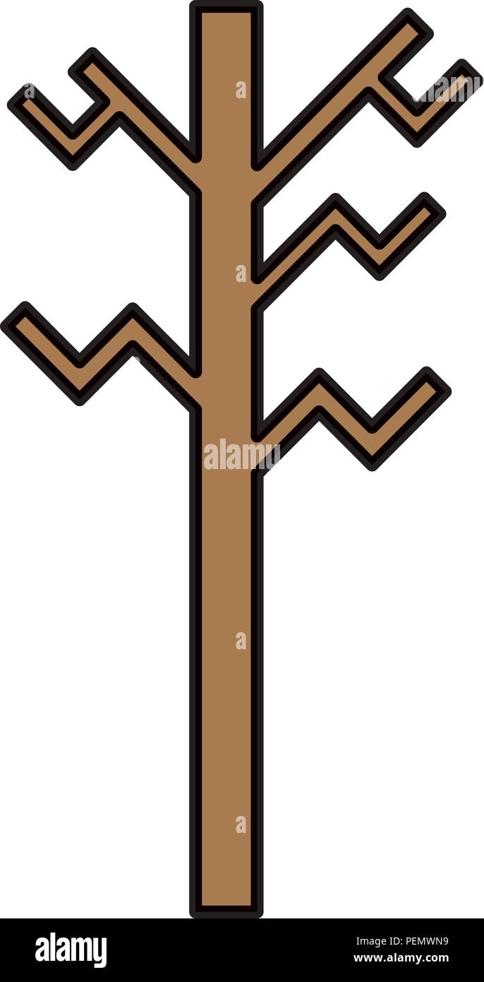 Wooden stalk Stock Vector Images - Alamy
