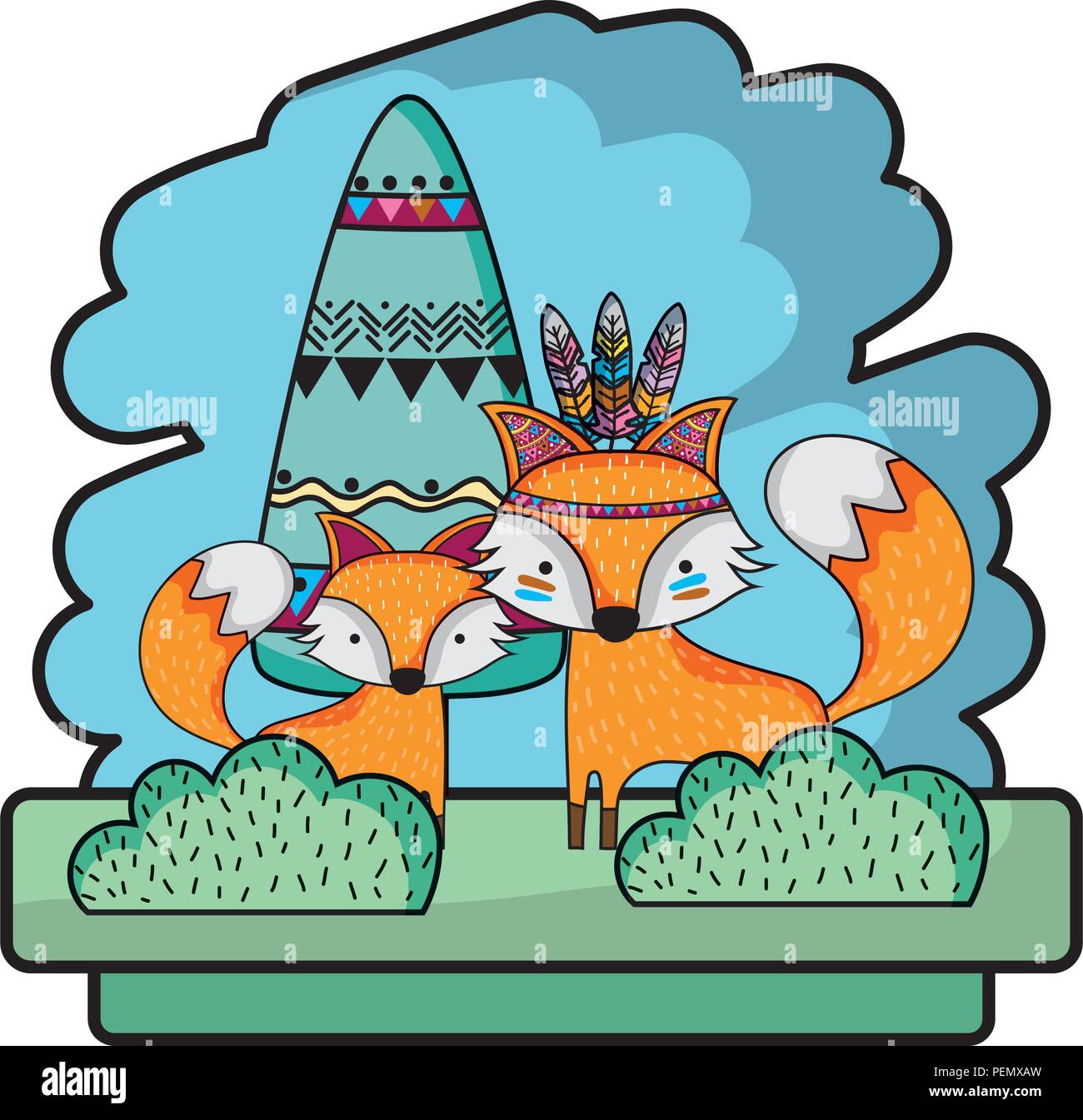 Fox Tribe High Resolution Stock Photography and Images - Alamy