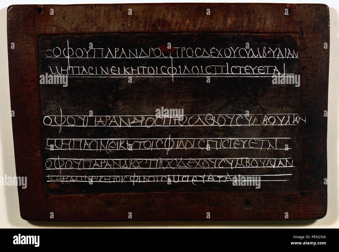 Wax tablet hi-res stock photography and images - Alamy