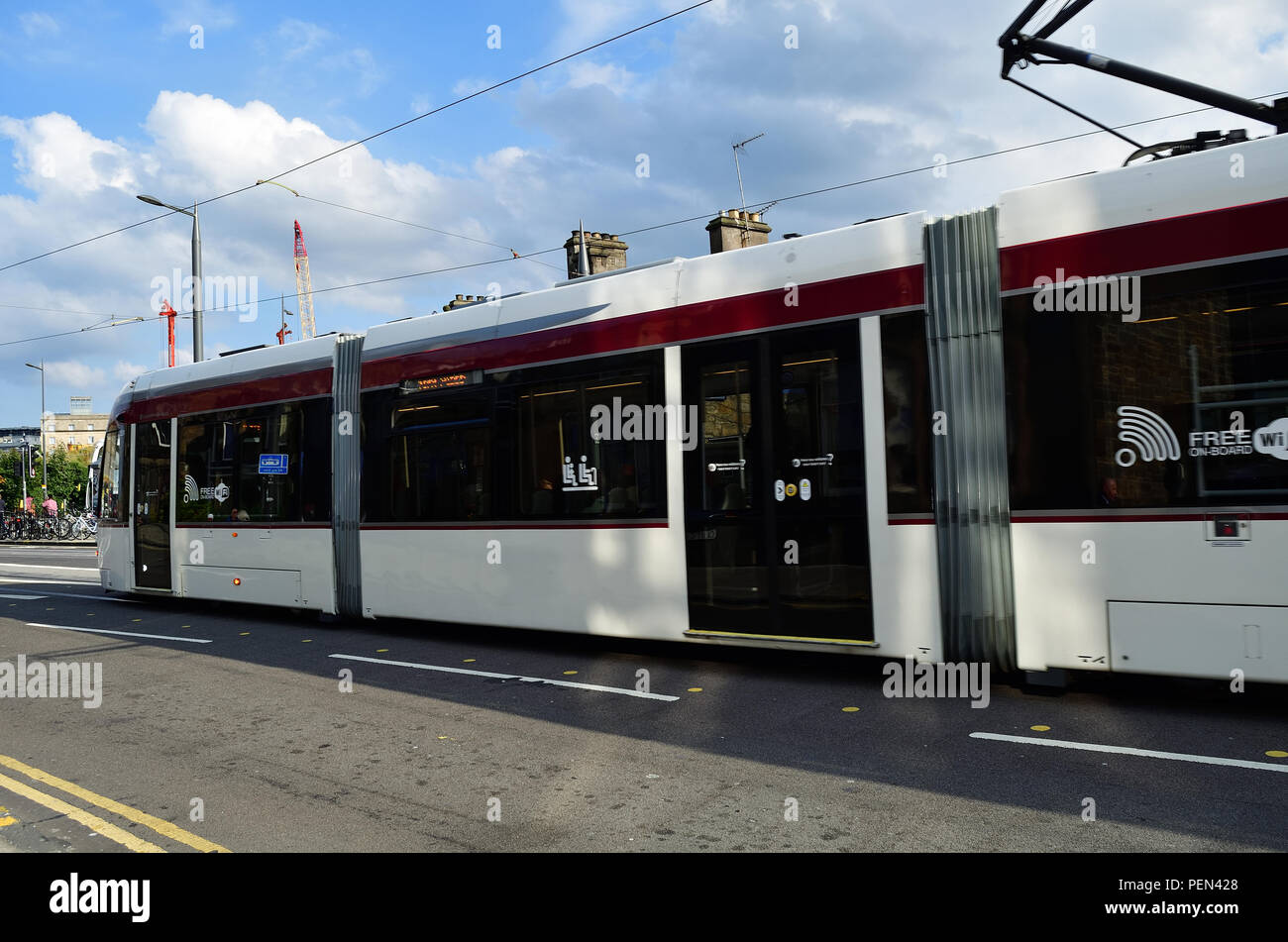 Street running railway hi-res stock photography and images - Alamy