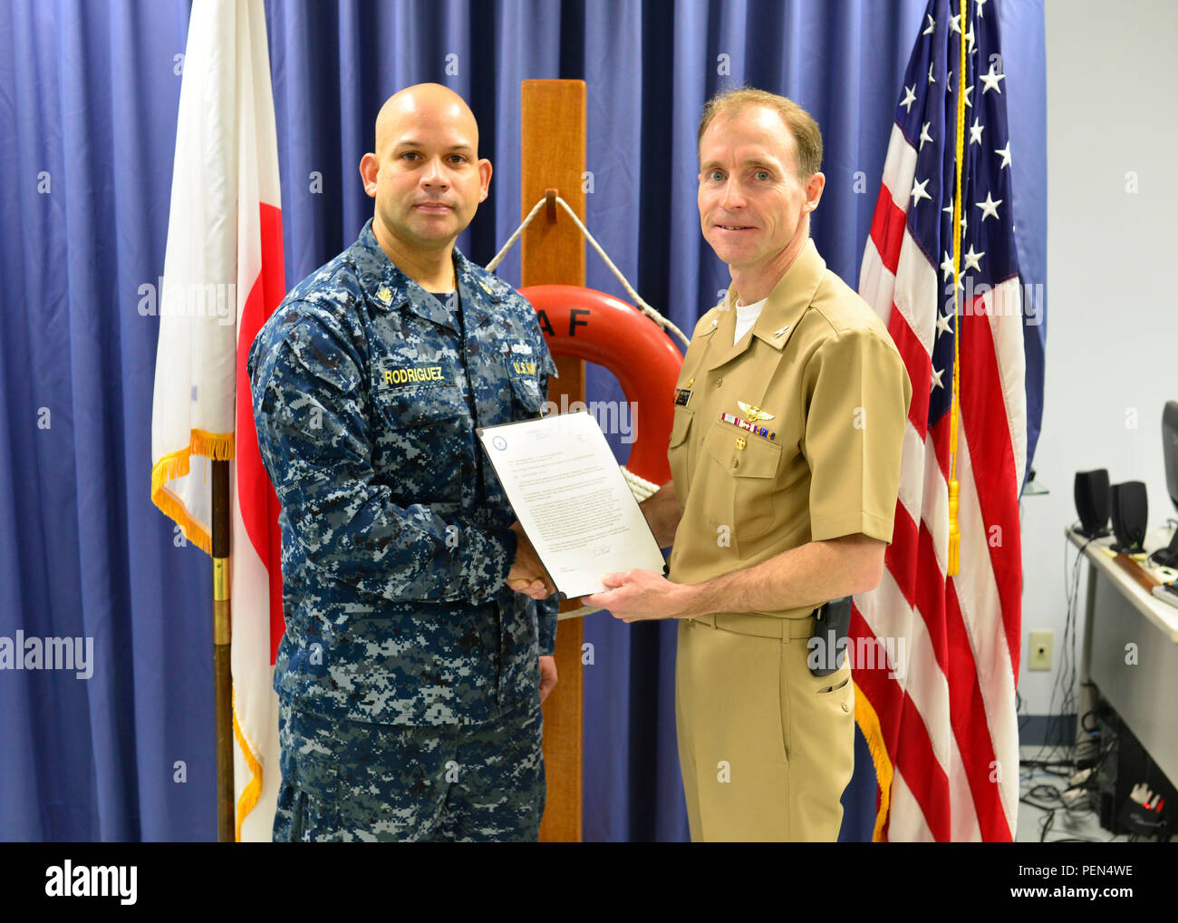 151217-N-OK605-012 MISAWA, Japan (Dec. 17, 2015) Chief Damage ...