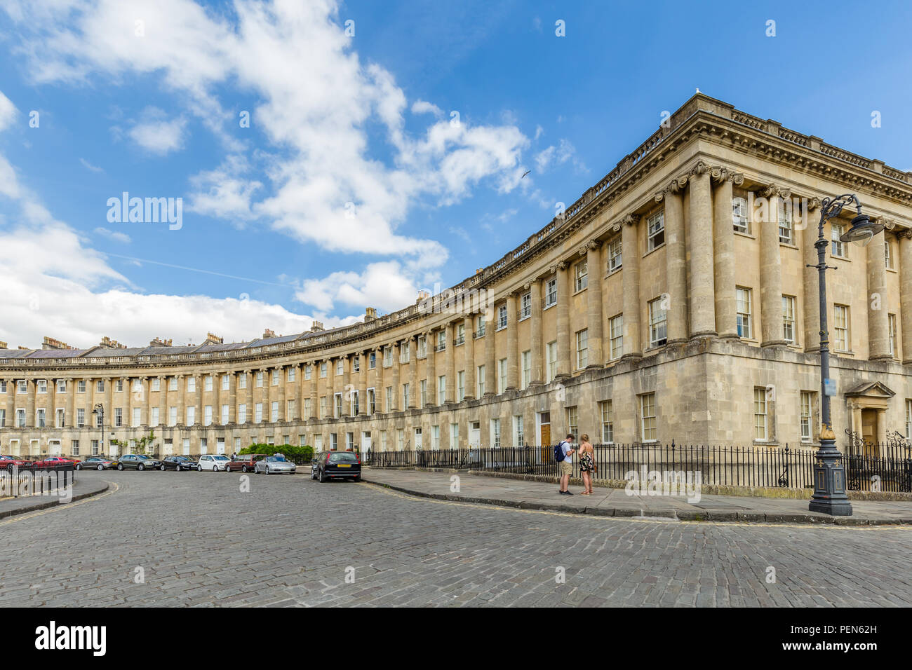 Royal Crescent in Bath, UK Stock Photo - Alamy