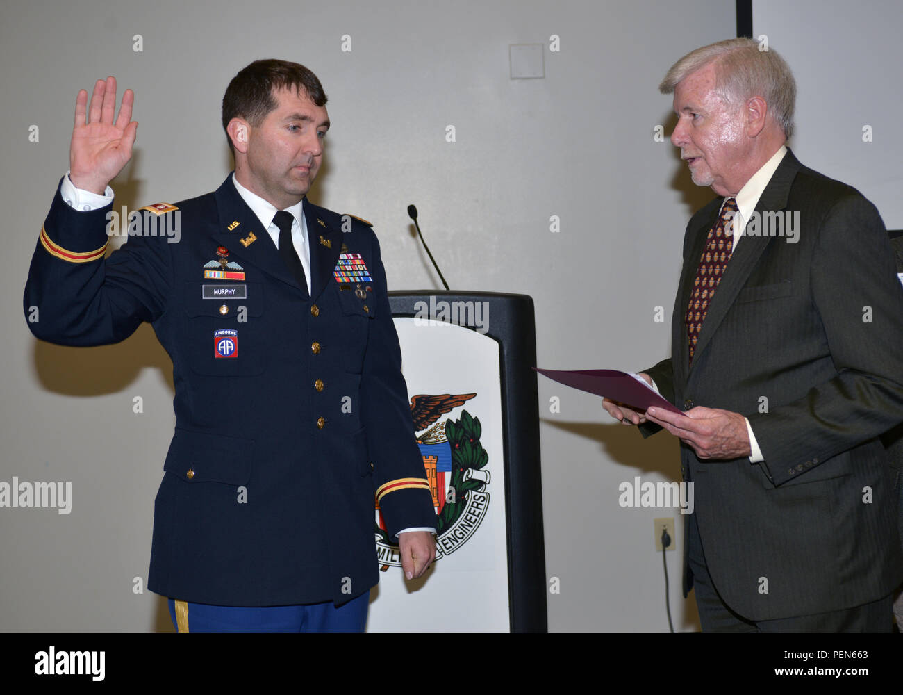 Society of American Military Engineers Nashville Post member John Hall ...