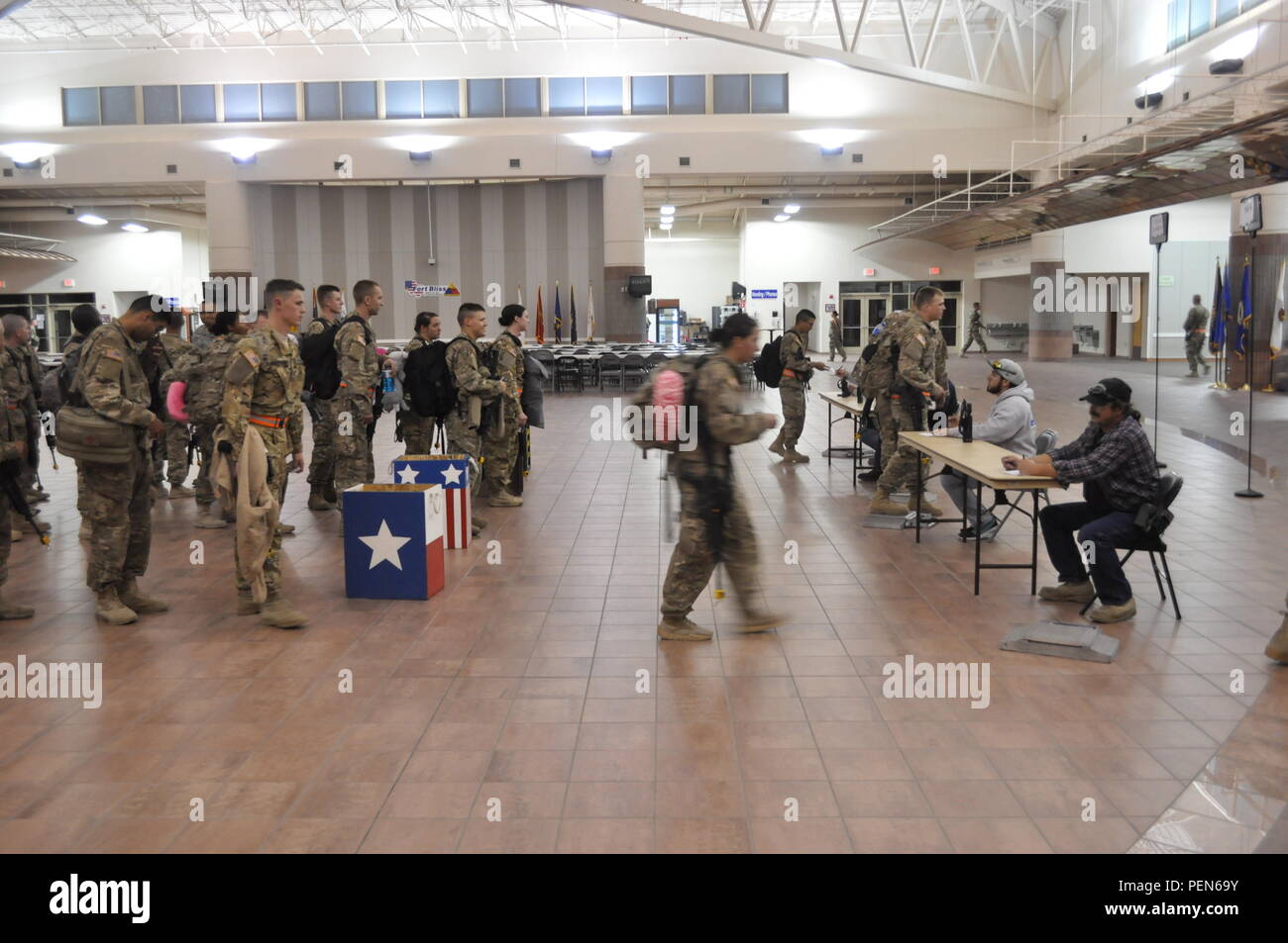 Soldiers assigned to the 682nd Engineer Battalion, Minnesota Army ...