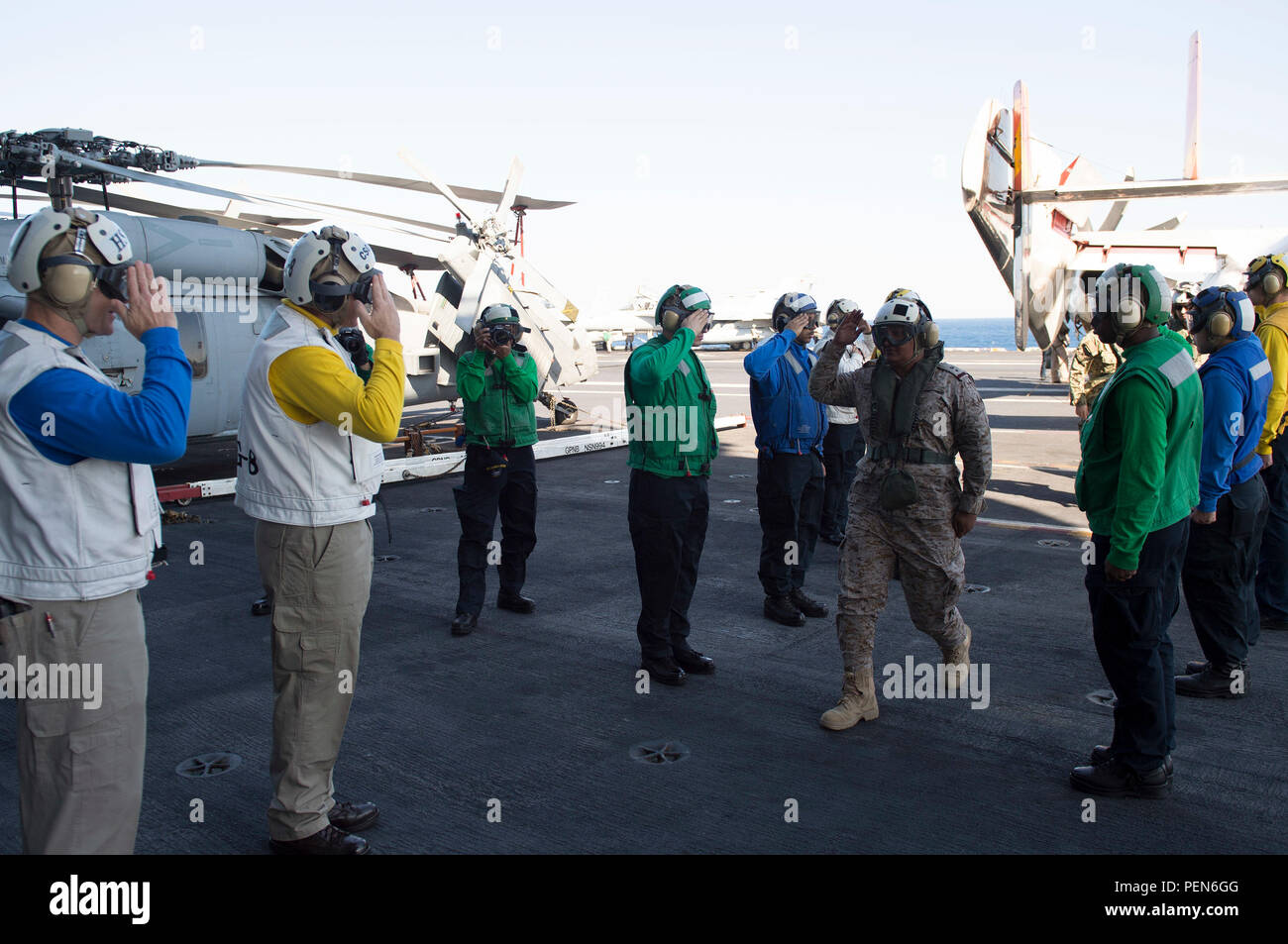 151215-N-NX690-076 RED SEA (Dec. 15, 2015) Rear Adm. Bret Batchelder ...