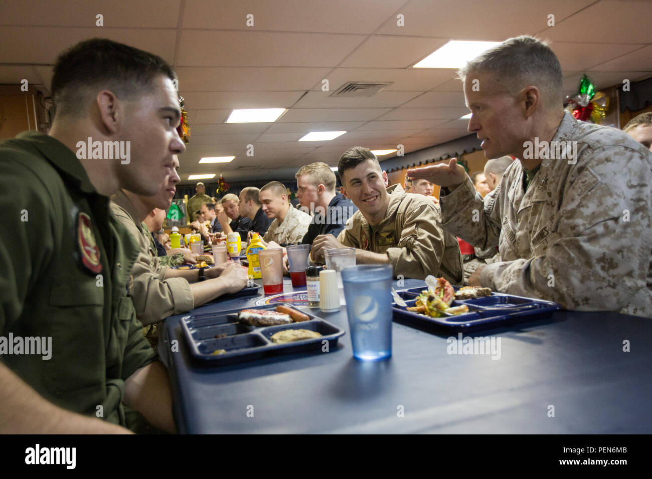 U.S. Marine Corps Maj. Gen. Carl Mundy III, commander of Task Force 51 ...