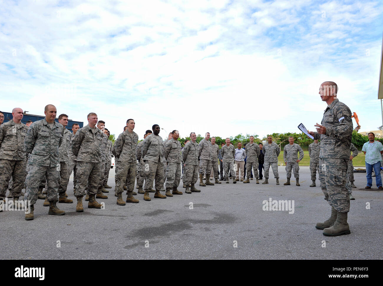 U.S. Air Force Staff Sgt. Joshua Cartwright, 18th Communications ...