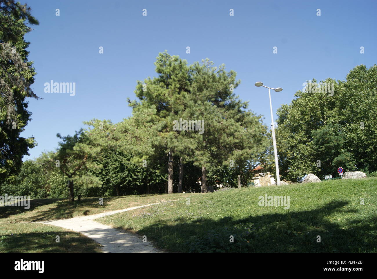 parc en France Stock Photo - Alamy