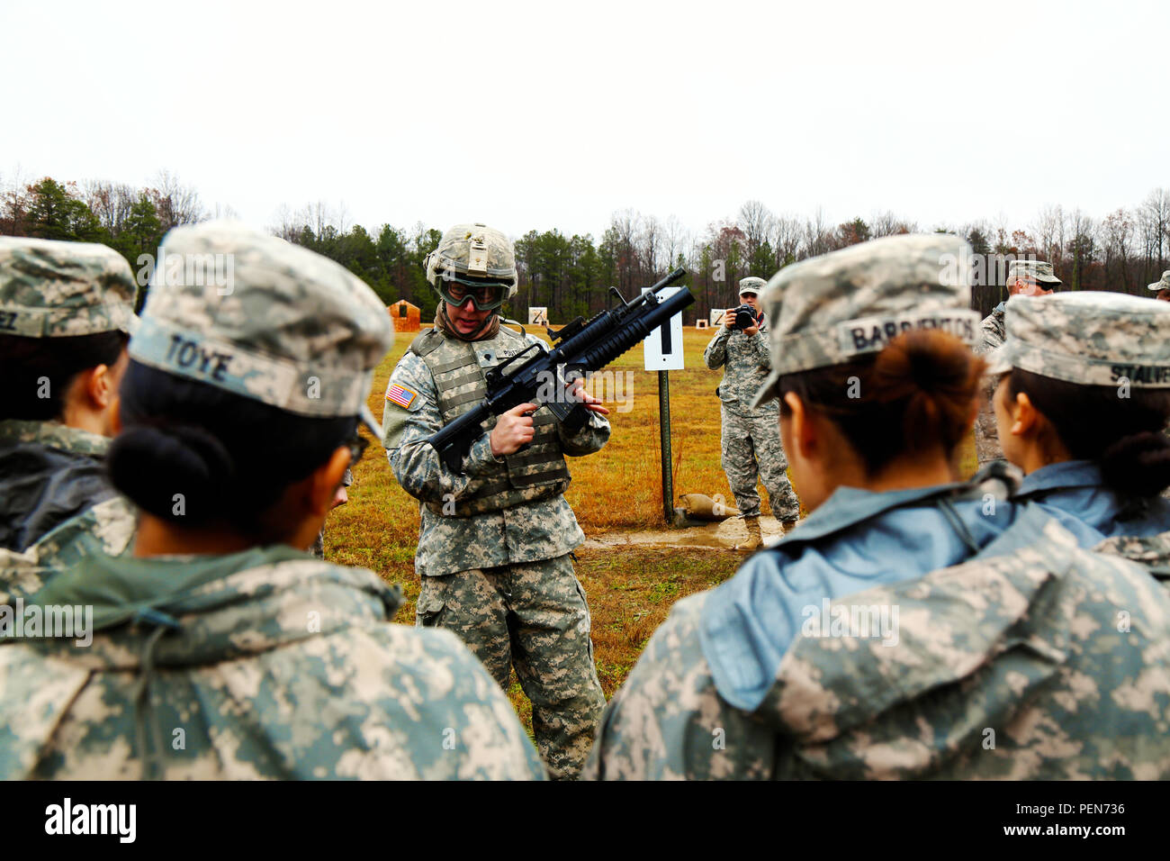 U.S. Army Spc. Thomas Pouttu, assigned to 55th Signal Company (Combat ...