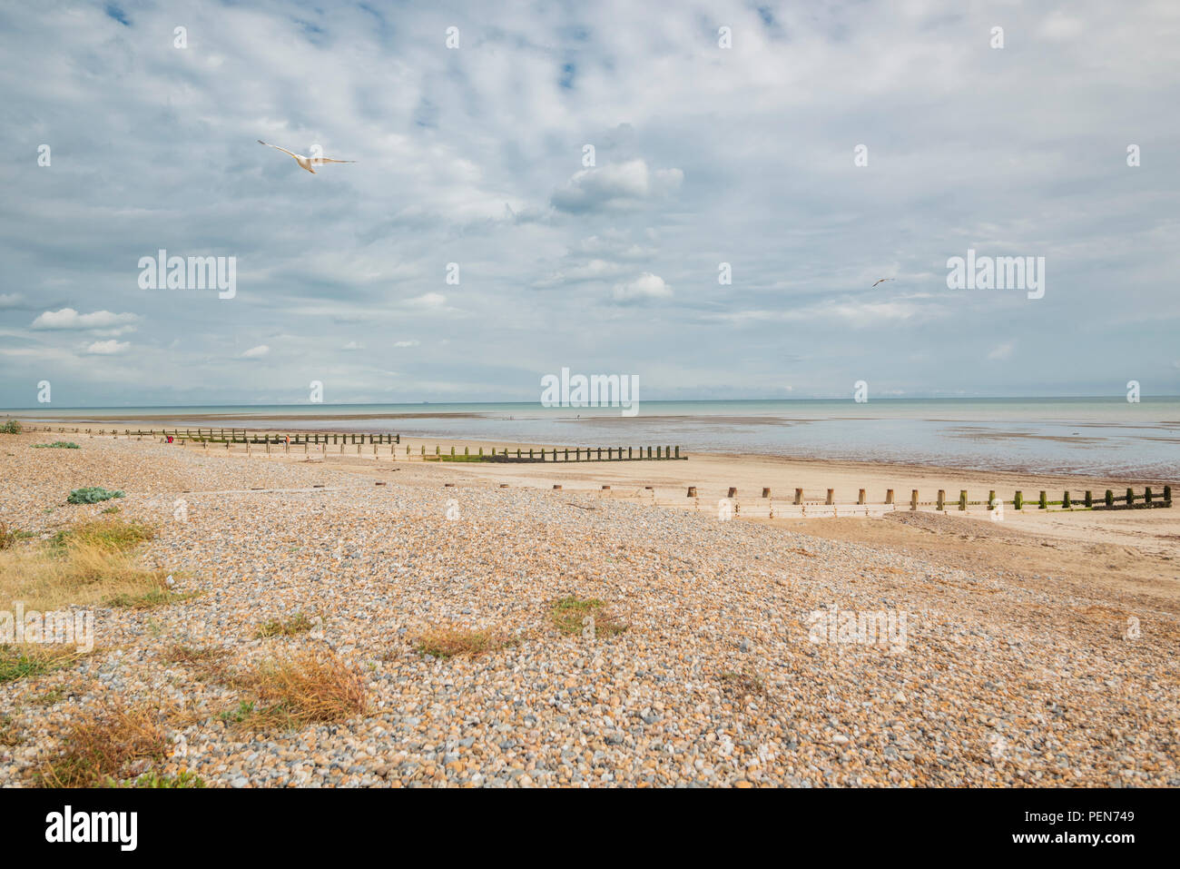 The Longest Bench at East Beach, Littlehampton, West Sussex, is a ...