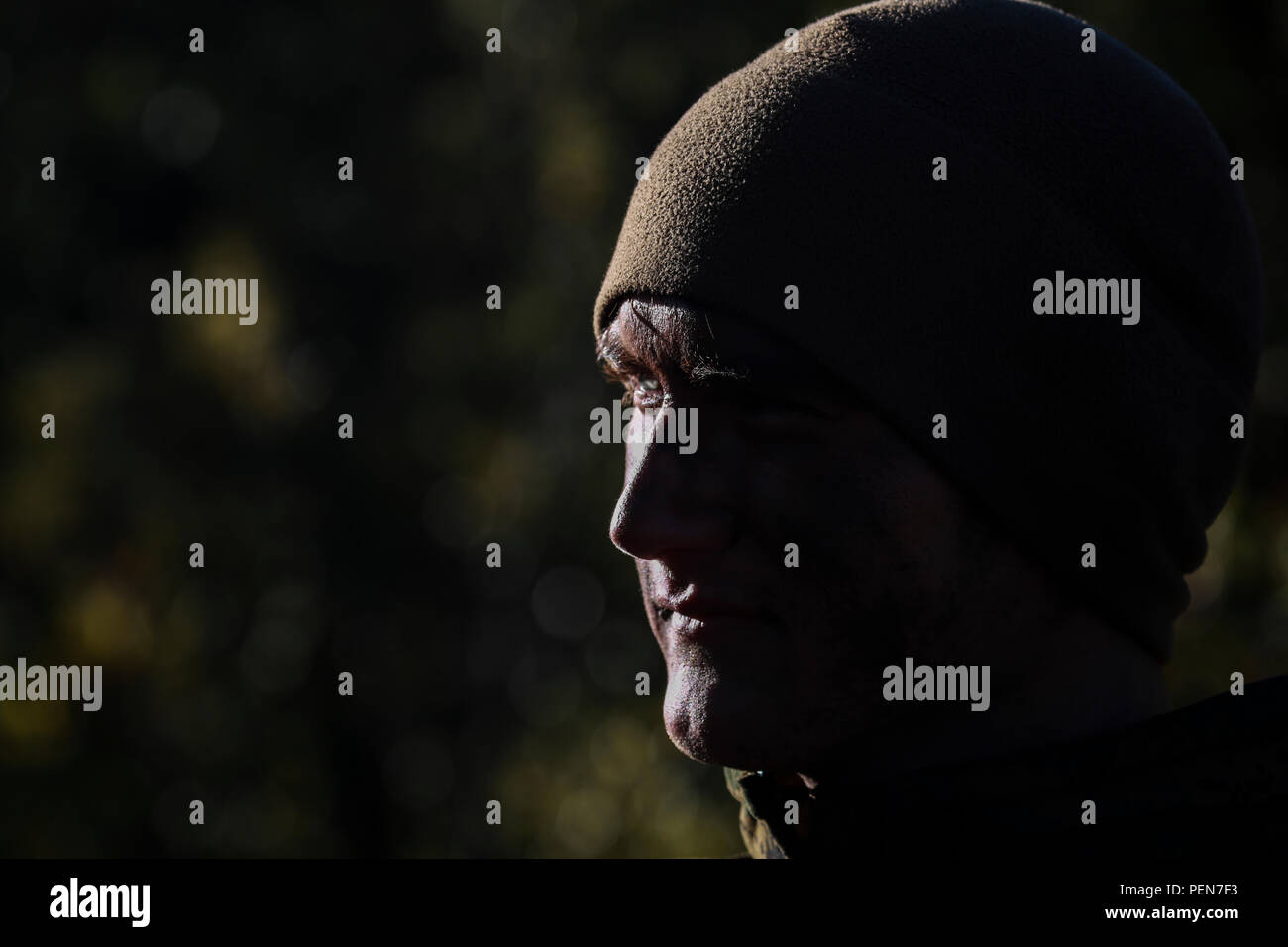 U.S. Marine Corps Lance Cpl. Hunter Long, machine gunner, Battalion ...