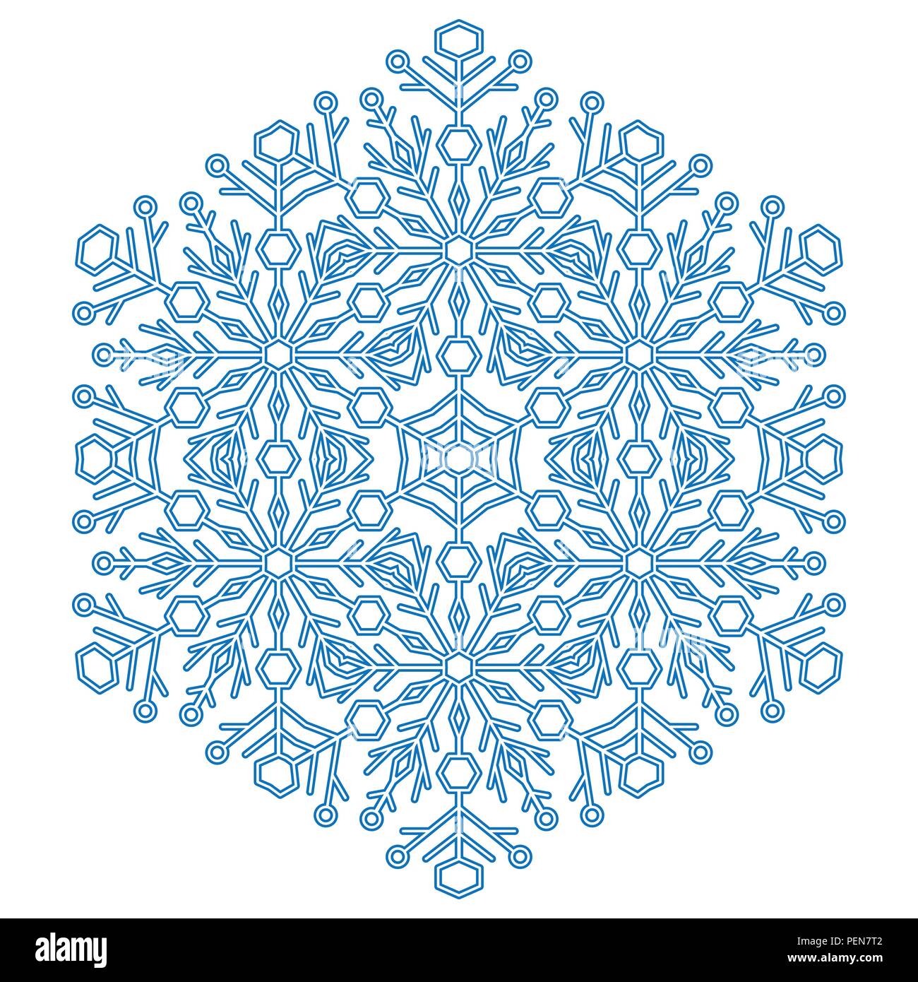 Isolated light blue round Stock Vector Images - Alamy
