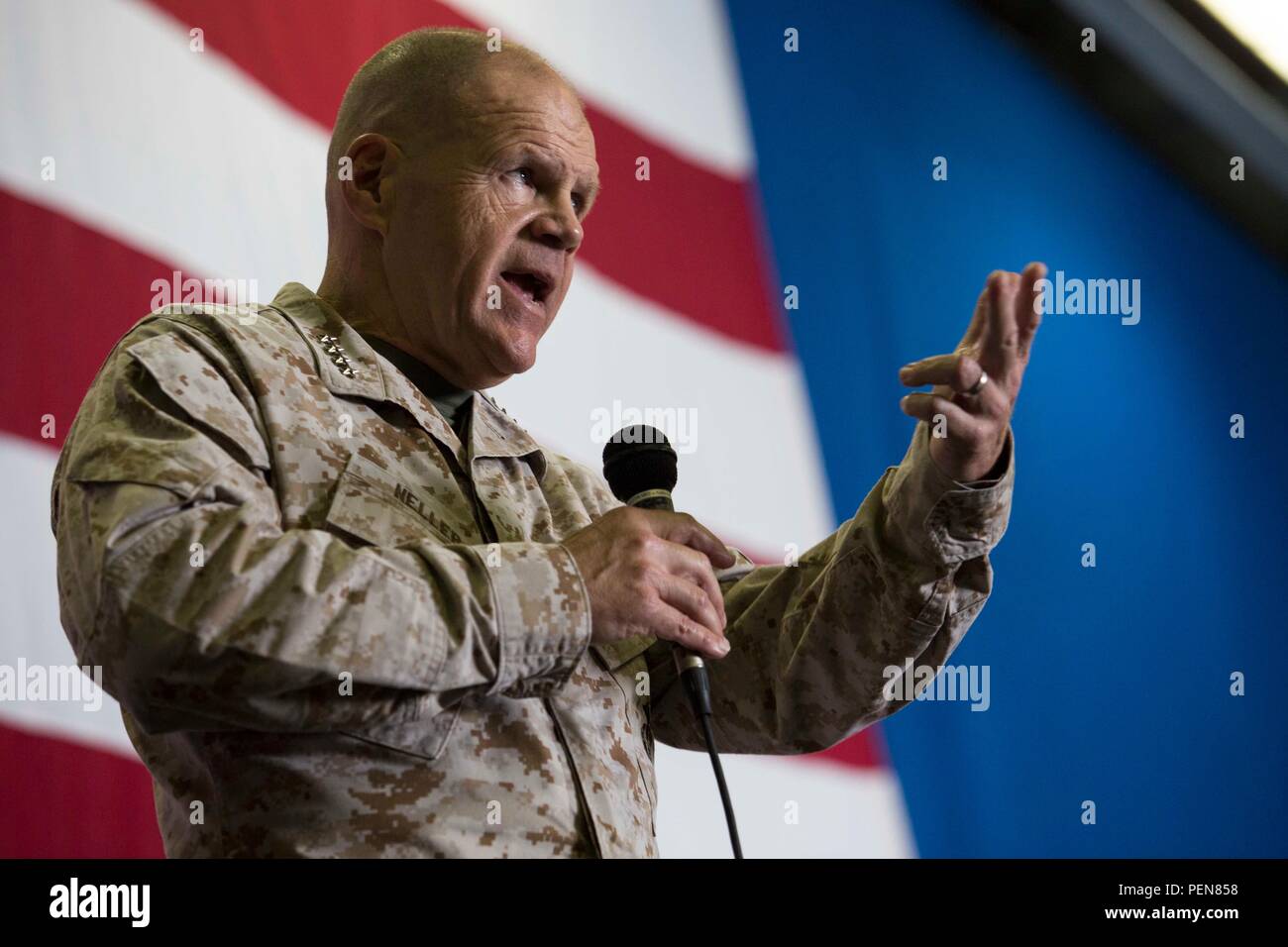 U.S. Marine Corps Gen. Robert B. Neller, 37th Commandant of the Marine ...