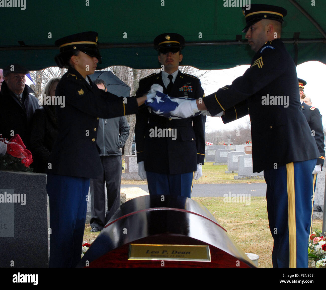 Army Honor Guard Funeral Ceremony