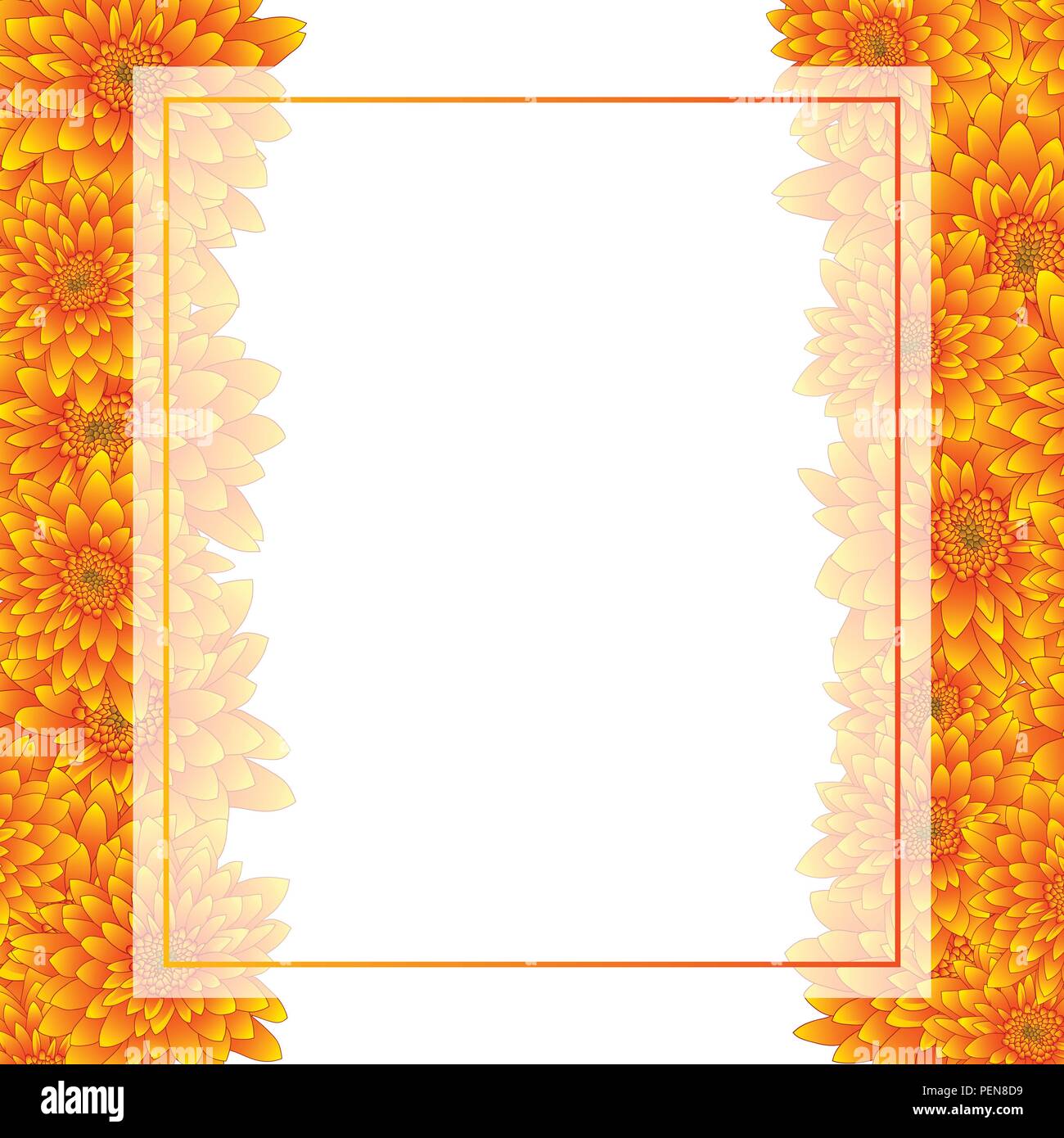 Chrysanths vector vectors hi-res stock photography and images - Alamy