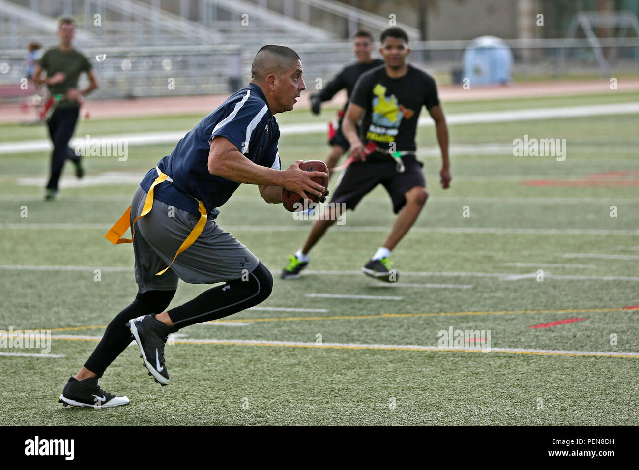 Camp Pendleton Marines play tag football to unwind and build ...