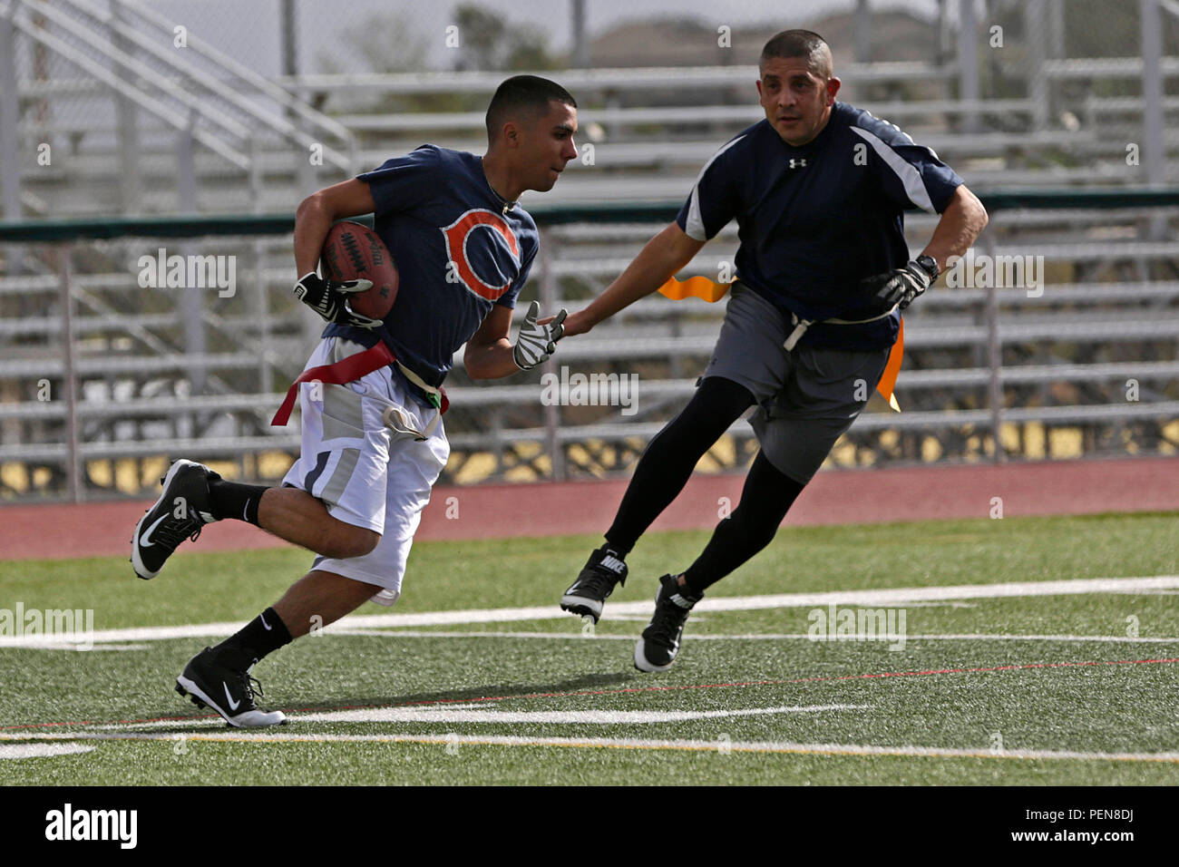 Camp Pendleton Marines play tag football to unwind and build ...