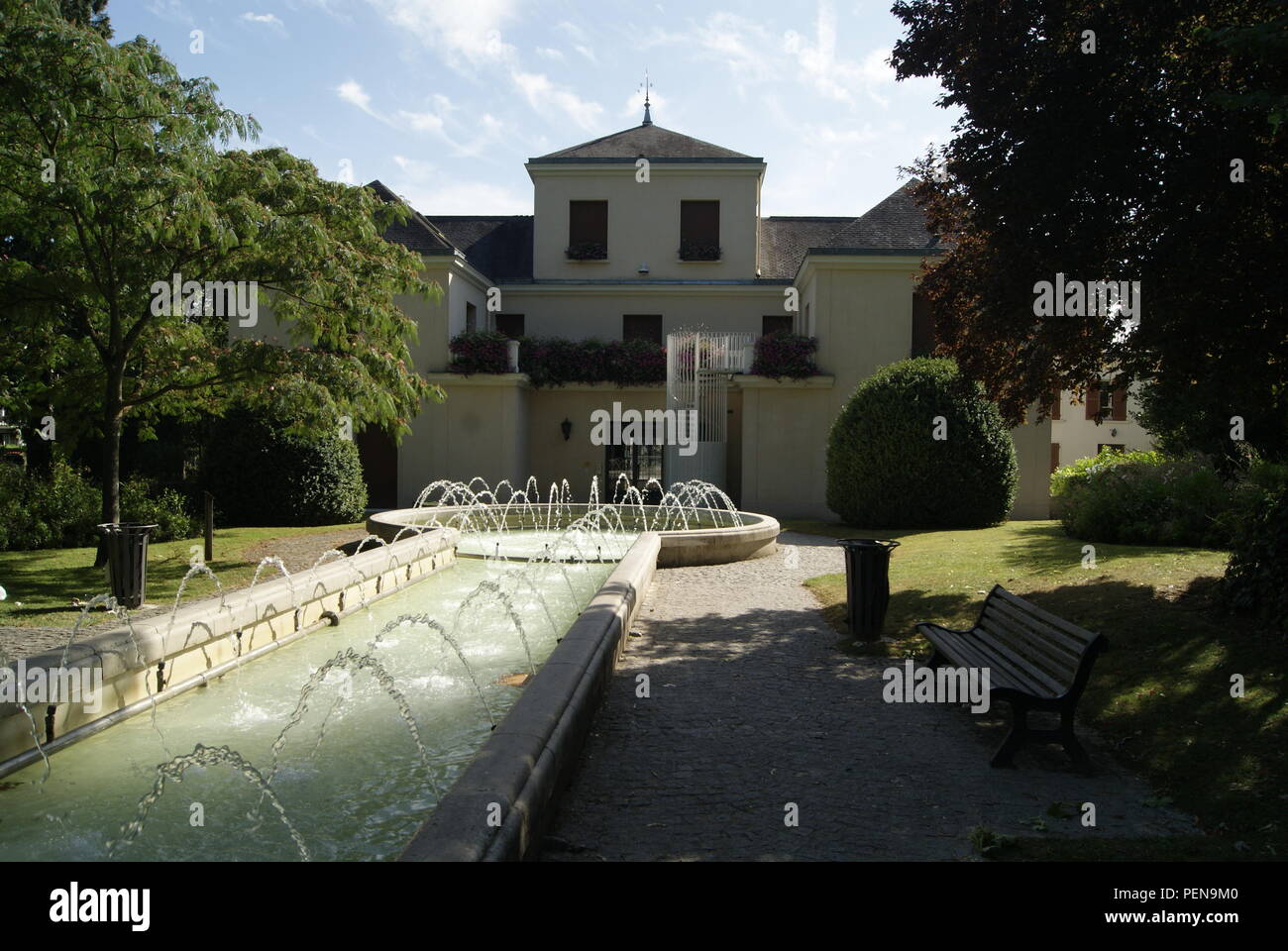 parc en France Stock Photo - Alamy