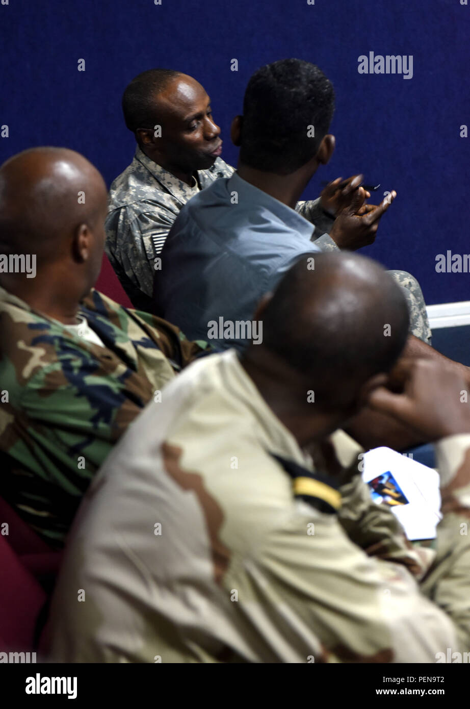 U.S. Army Command Sgt. Maj. Butler Kendrick, CJTF-HOA command senior ...