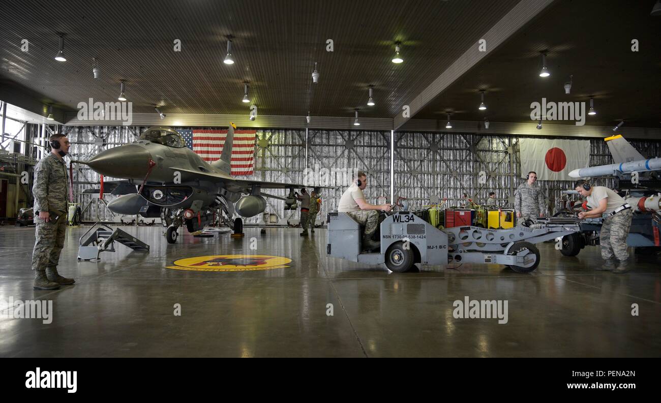 A weapons load team from the 35th Aircraft Maintenance Squadron ...