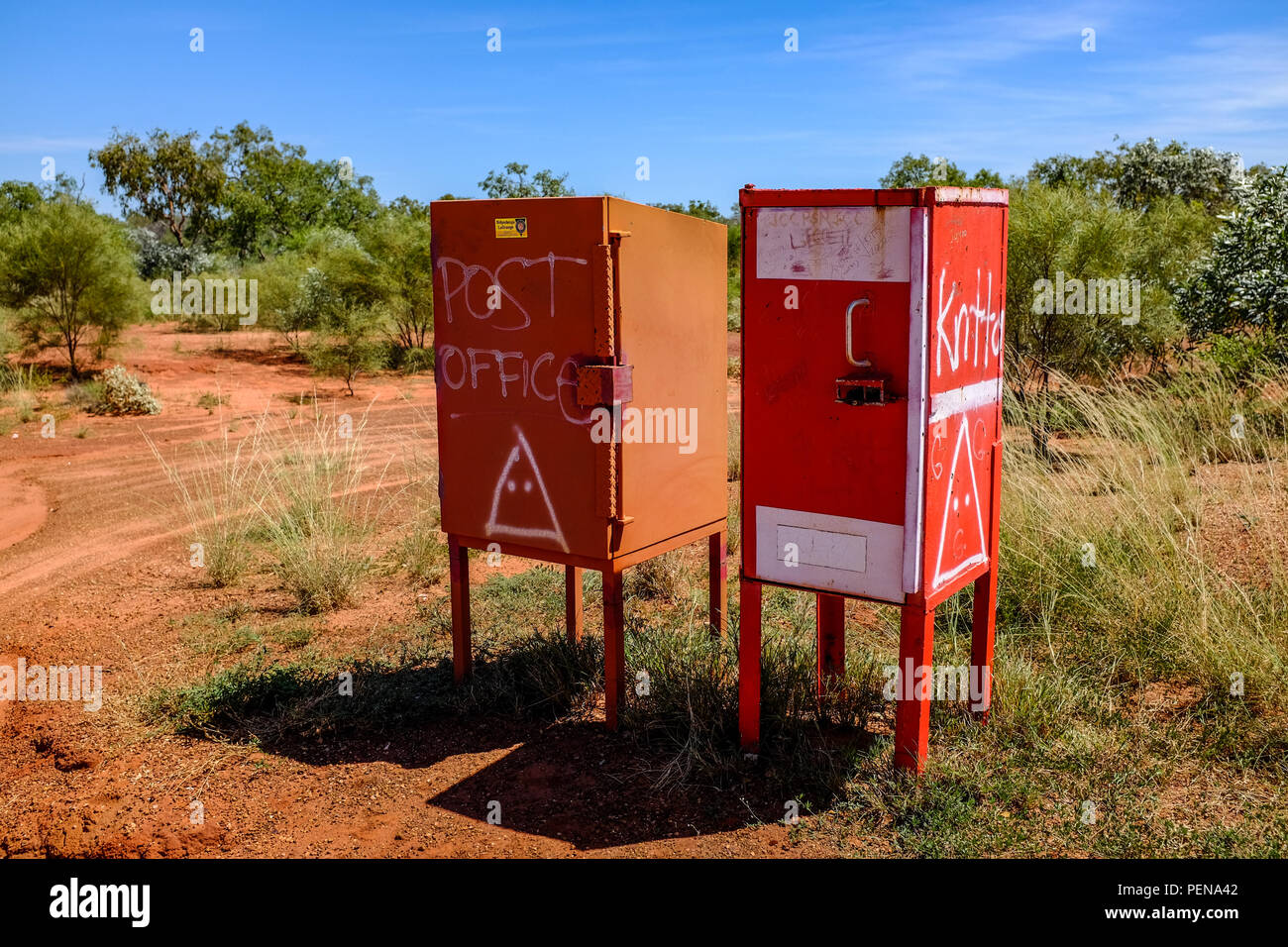 Australian letter box hi-res stock photography and images - Alamy
