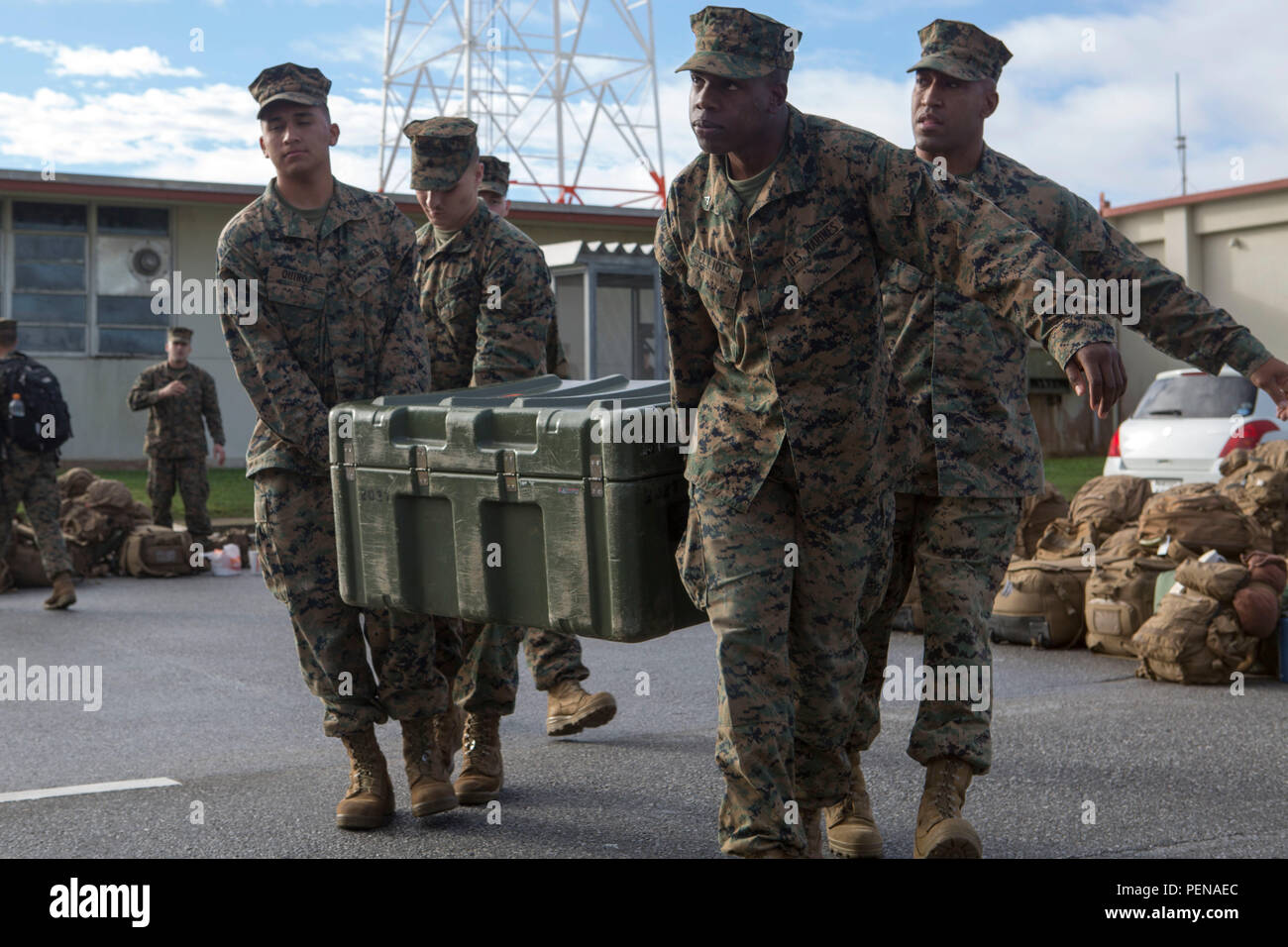 CAMP HANSEN, OKINAWA, Japan - Marines with the 31st Marine ...