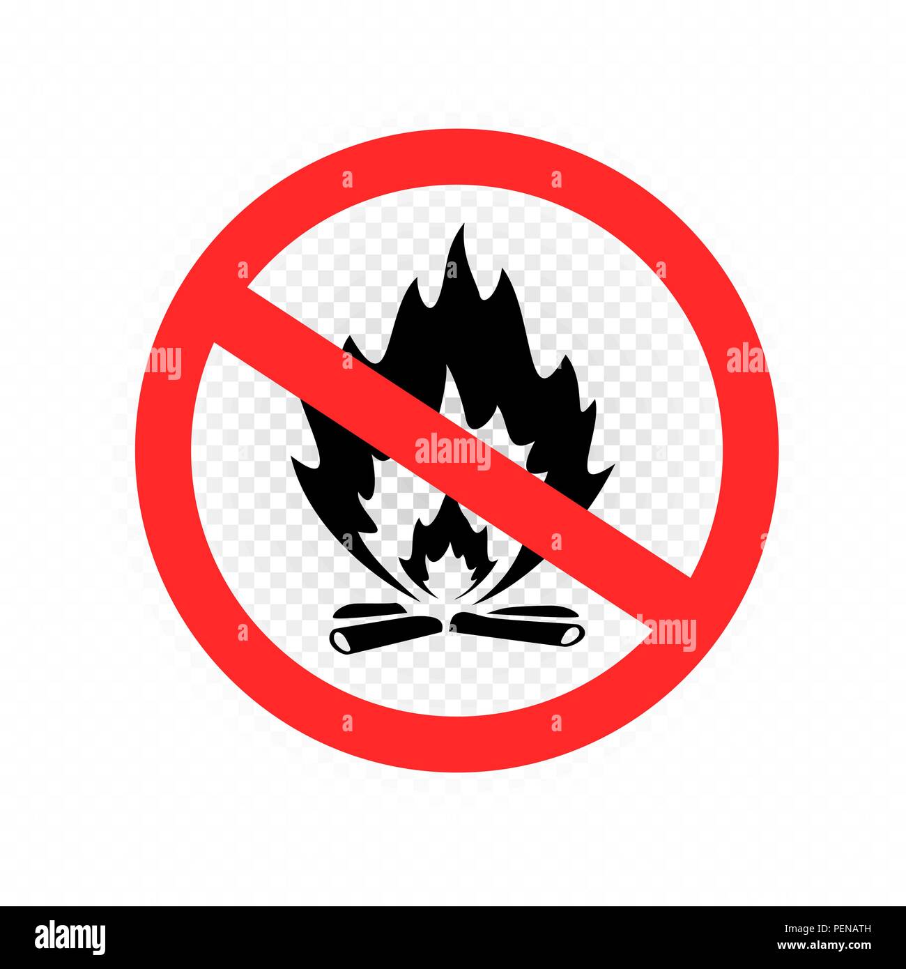 Camp fire sign hi-res stock photography and images - Alamy